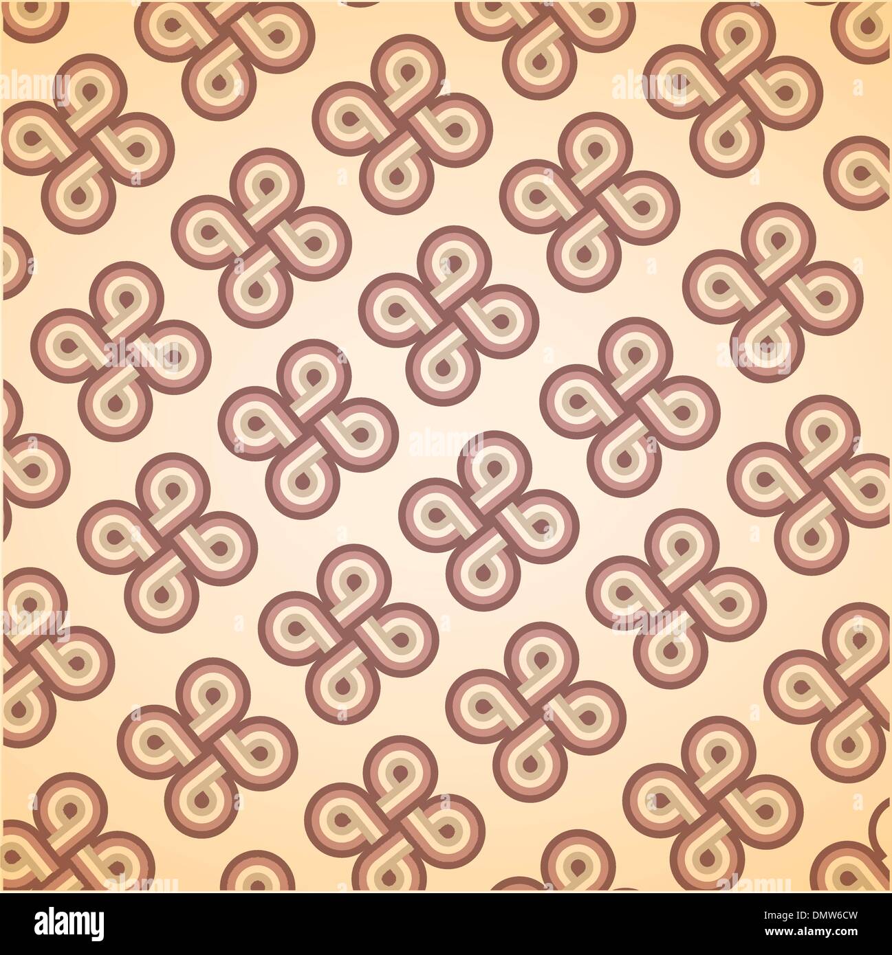 retro pattern in creamy colors Stock Vector Image & Art - Alamy