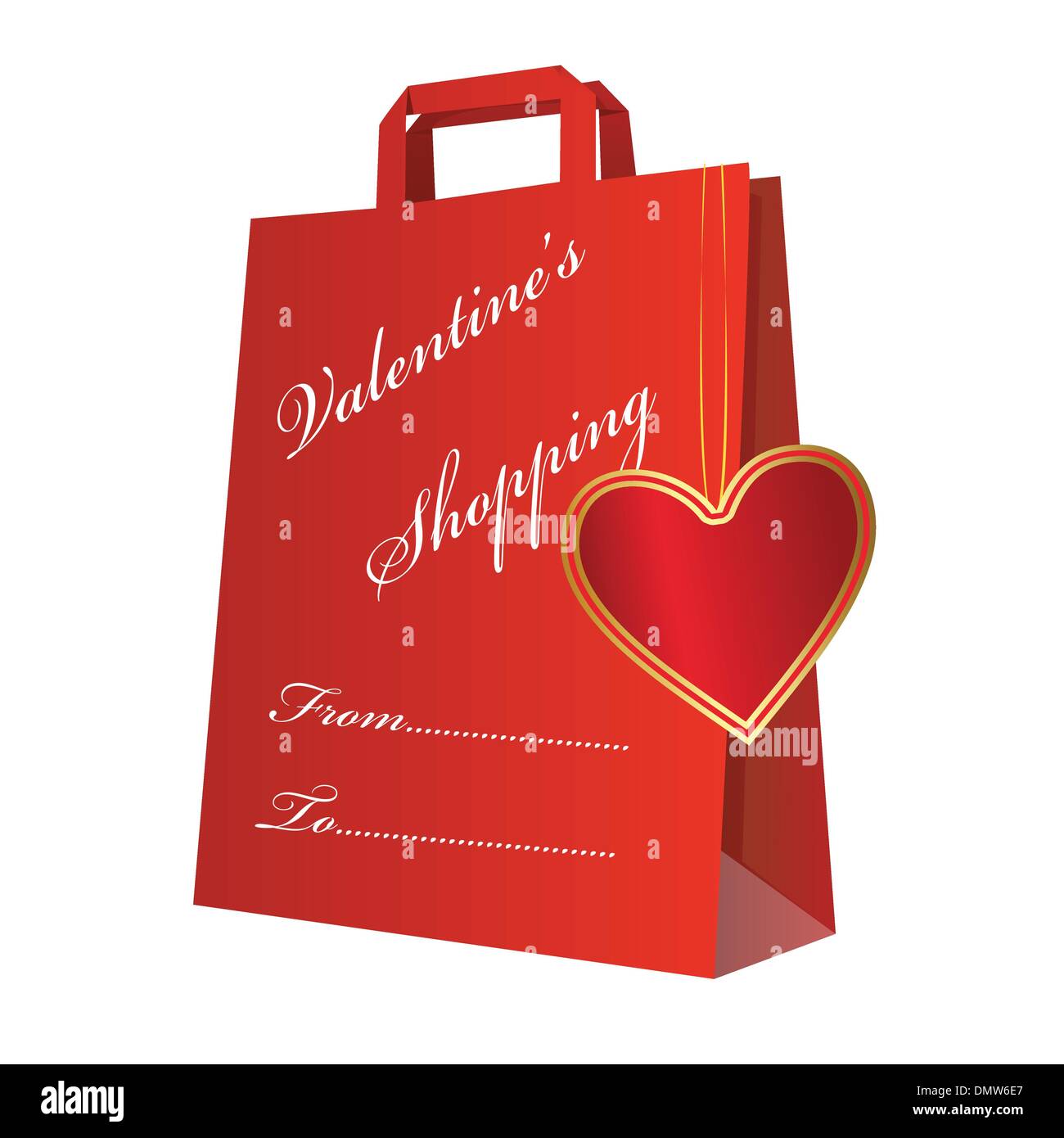 Small white heart Stock Vector Images - Alamy