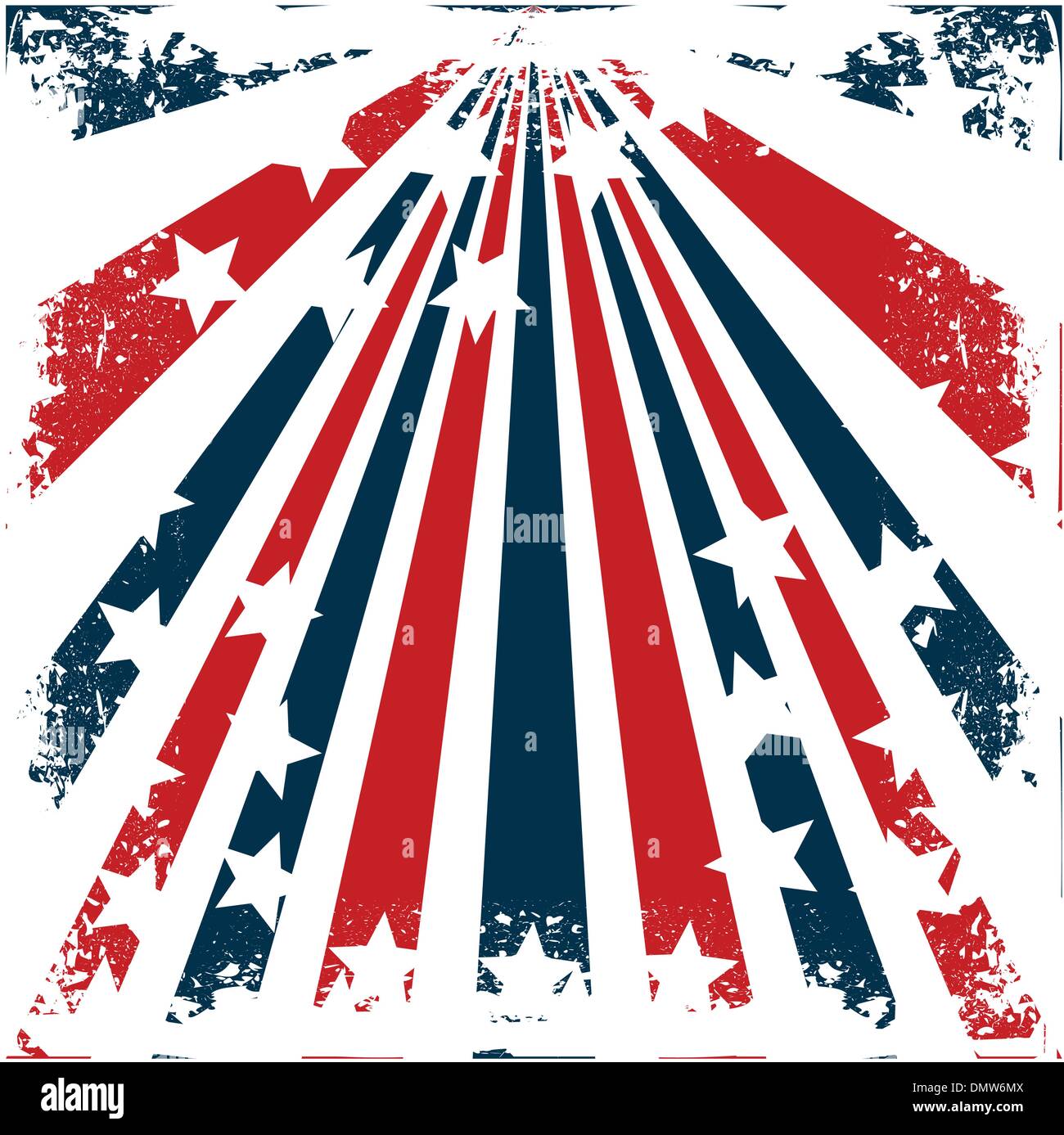 american flag stylized grunge Stock Vector Image & Art - Alamy