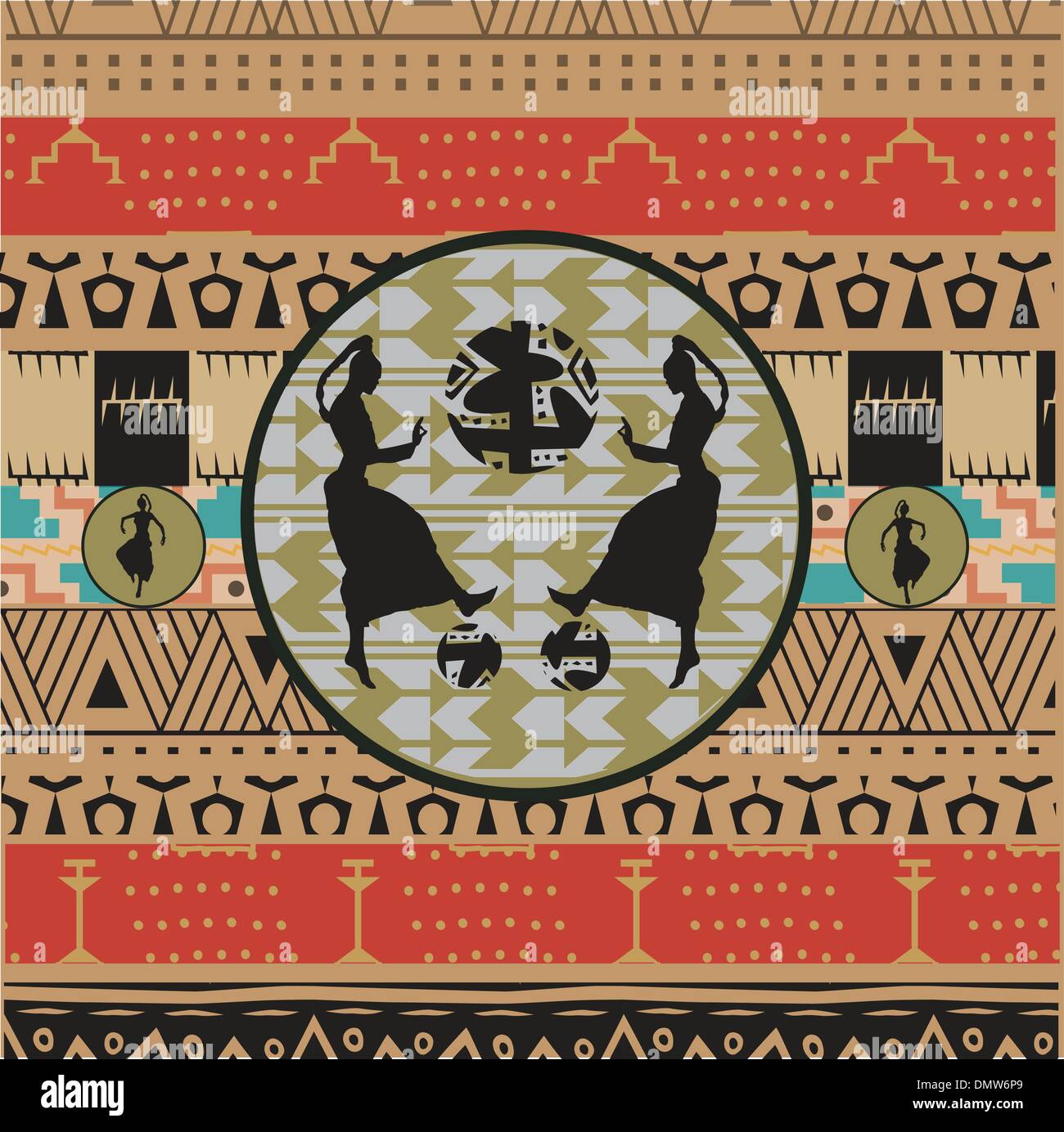 Ethnic africa patterns hi-res stock photography and images - Alamy