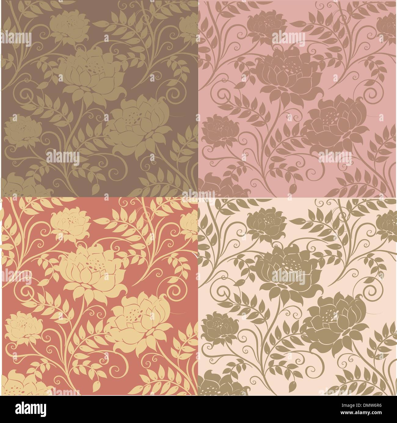 Vintage pastel wallpaper hi-res stock photography and images - Alamy