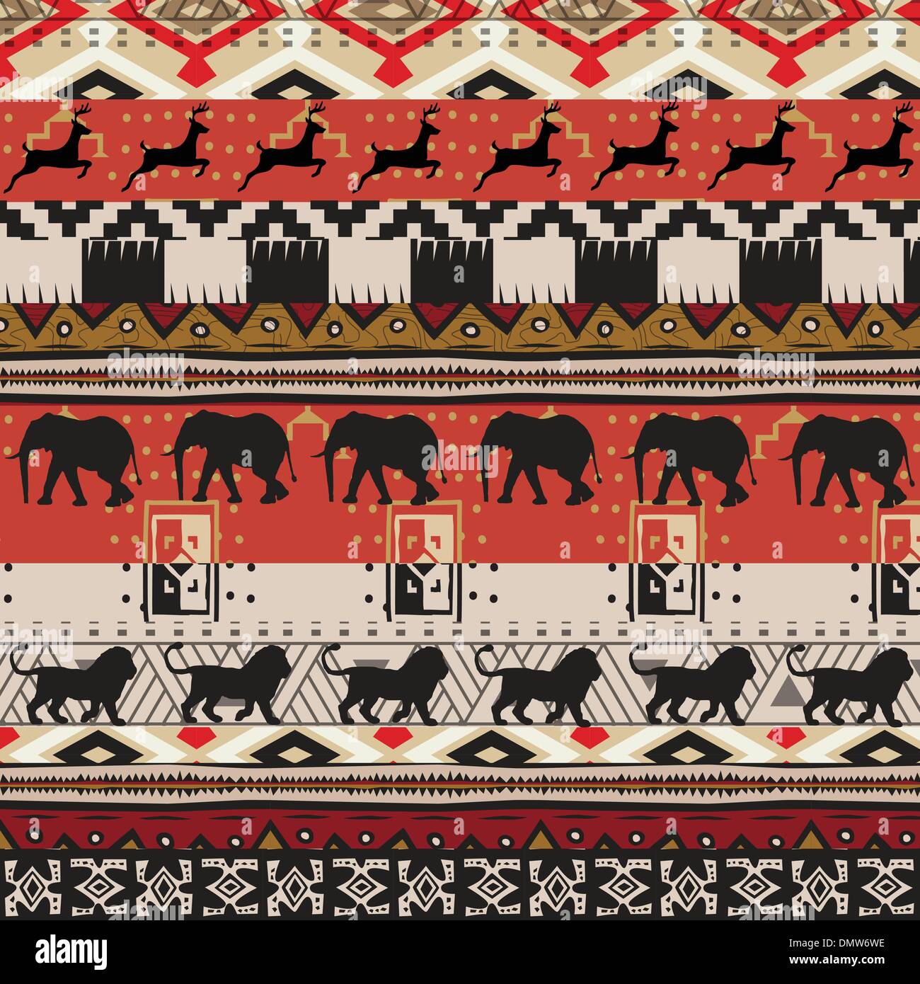 african style background Stock Vector Image & Art - Alamy