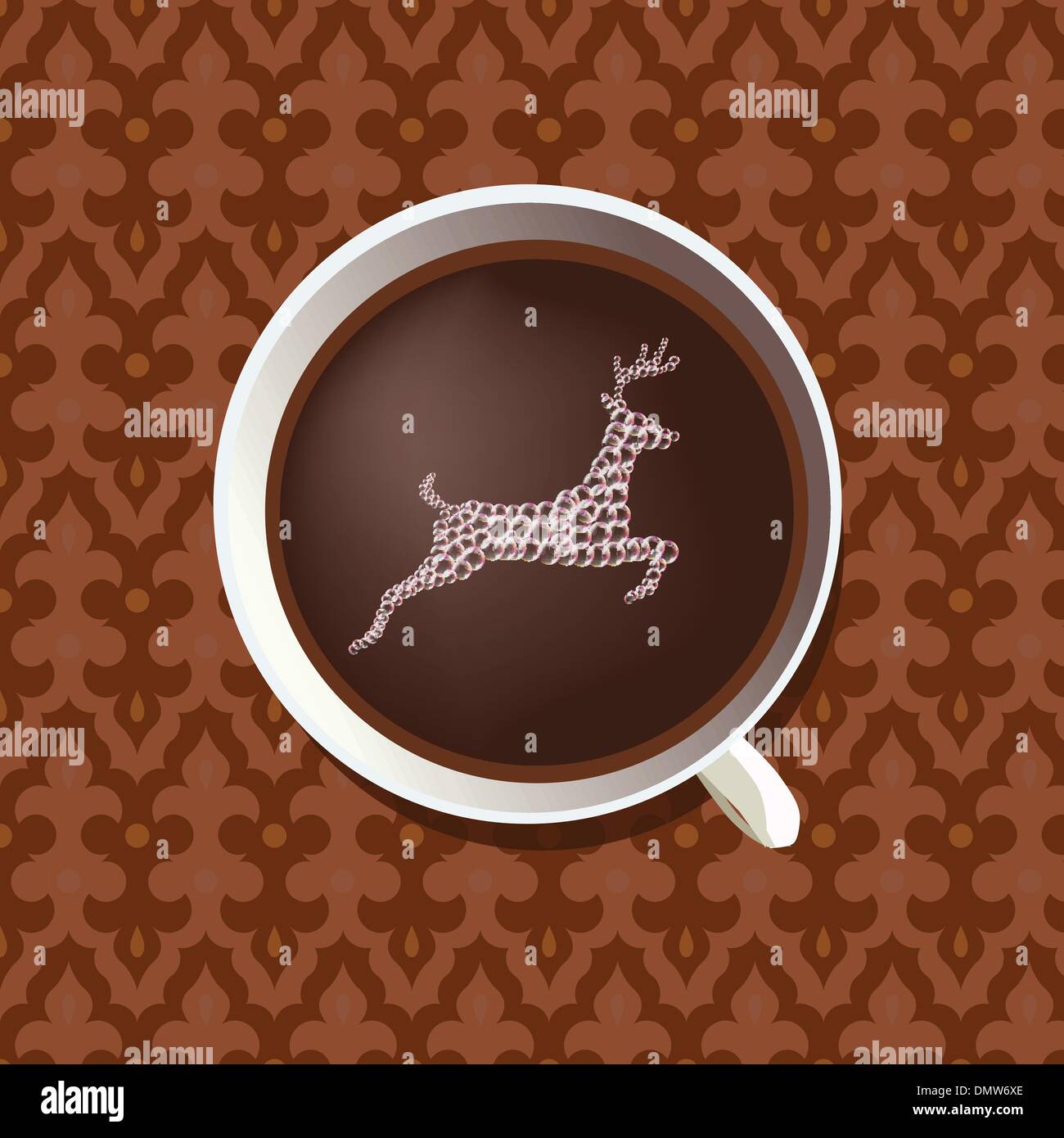 Christmas hot chocolate Stock Vector Images - Alamy