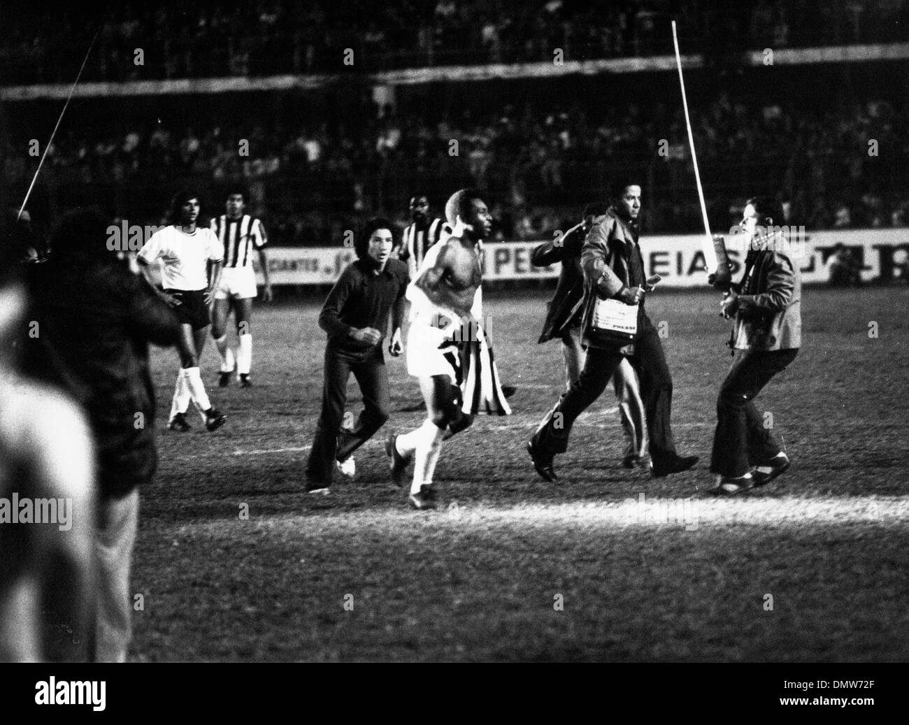Sept. 15, 1974 - Santos, Brazil - Brazilian footballer EDSON NASCIMENTO ...