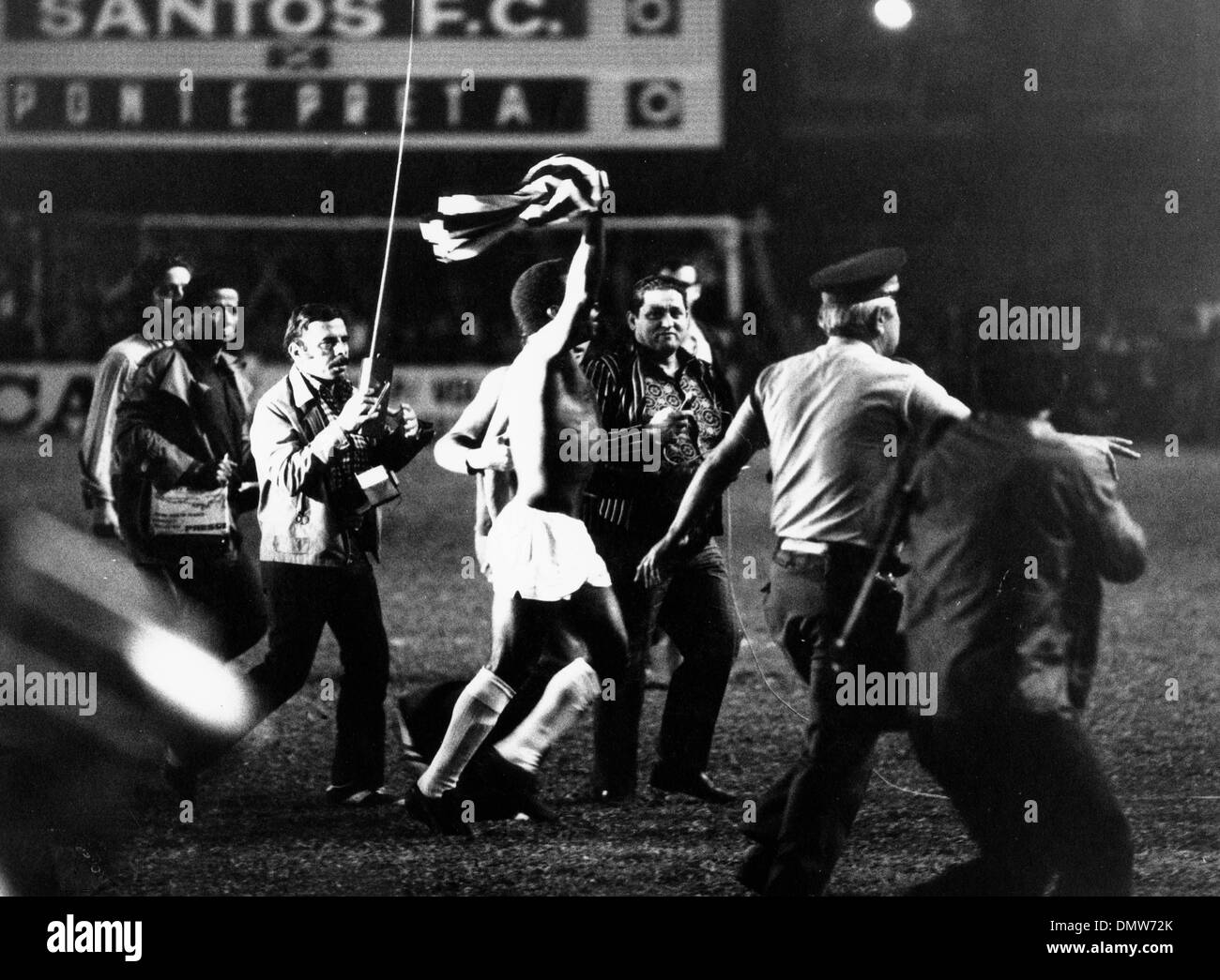 Sept. 15, 1974 - Santos, Brazil - Brazilian footballer EDSON NASCIMENTO ...