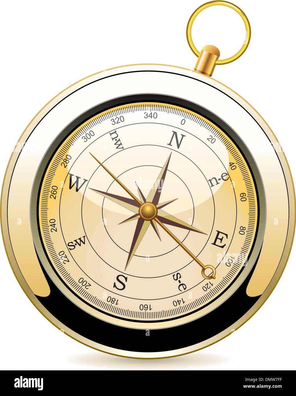 vector vintage compass Stock Vector Image & Art - Alamy