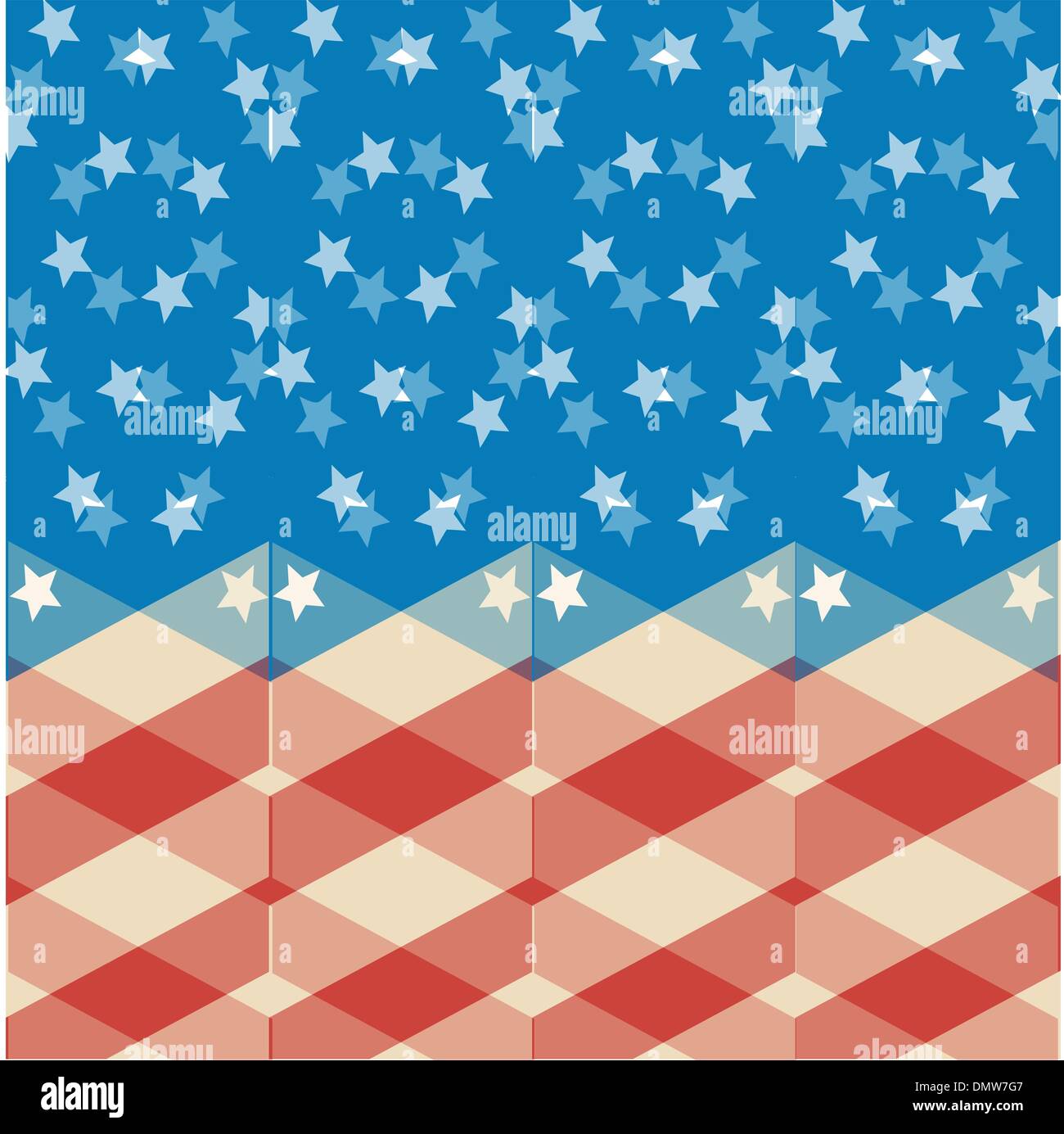 american flag stylised background Stock Vector Image & Art - Alamy