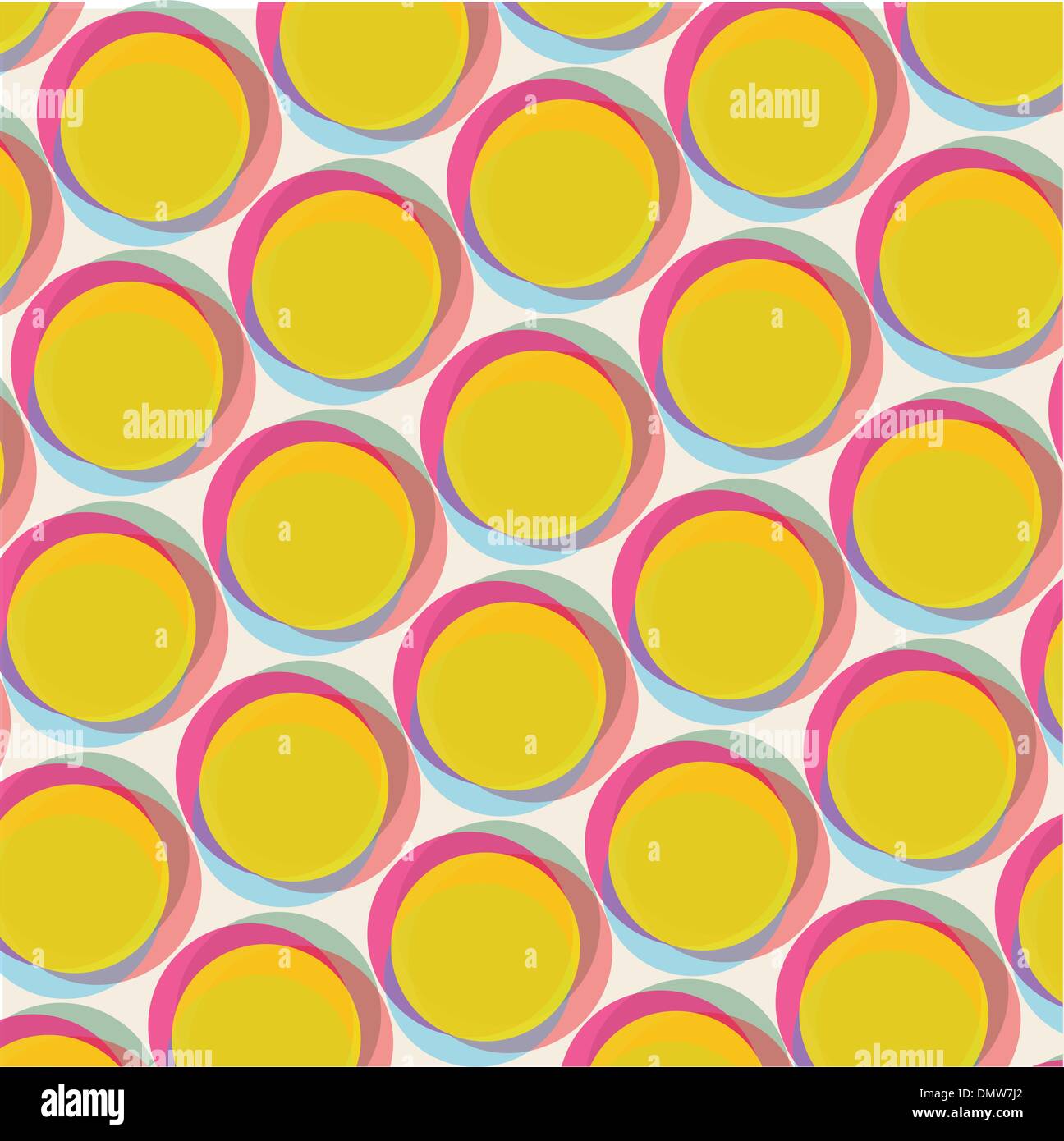 retro pop background with circles Stock Vector Image & Art - Alamy