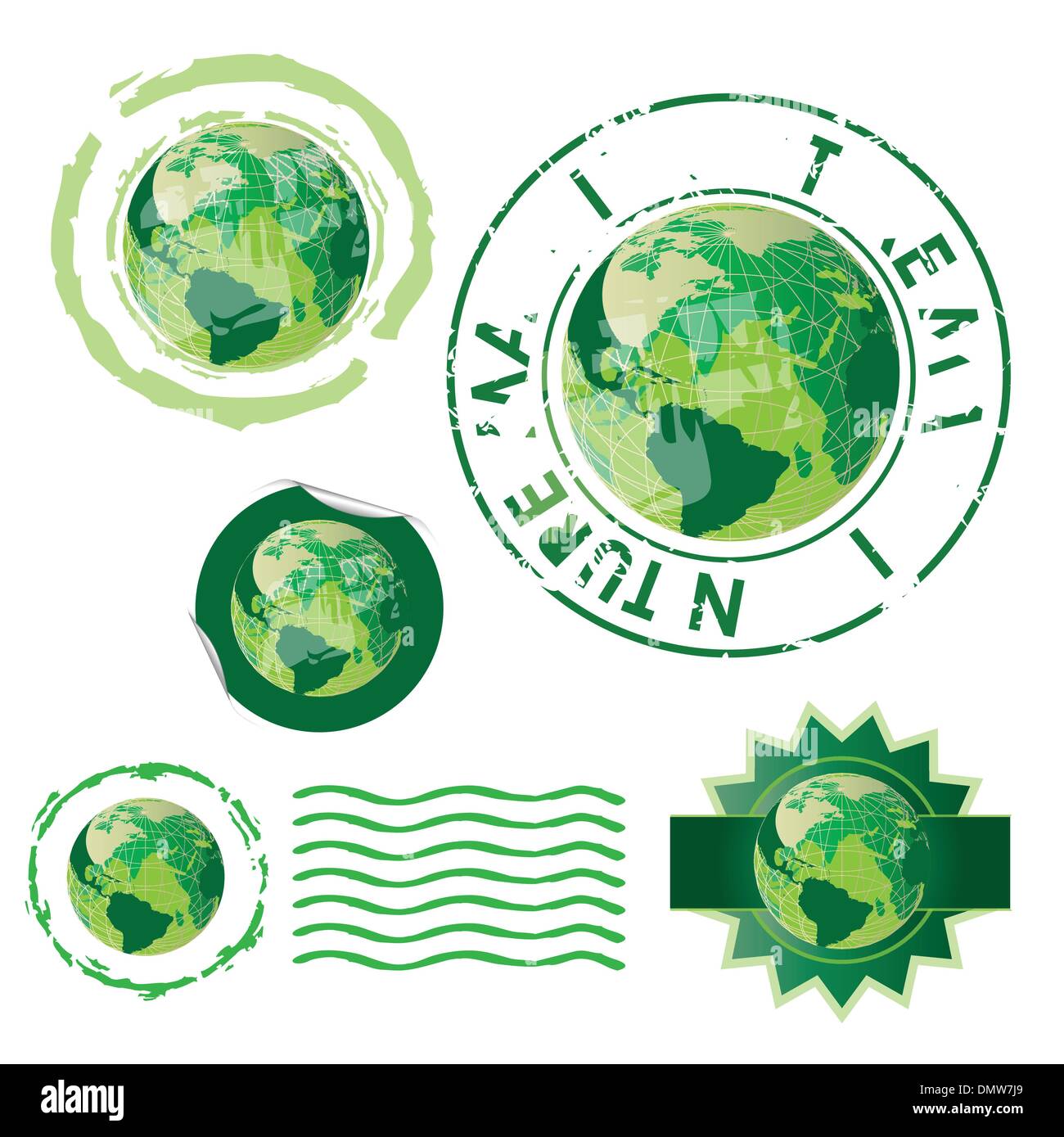 Earth flowers Stock Vector Images - Alamy