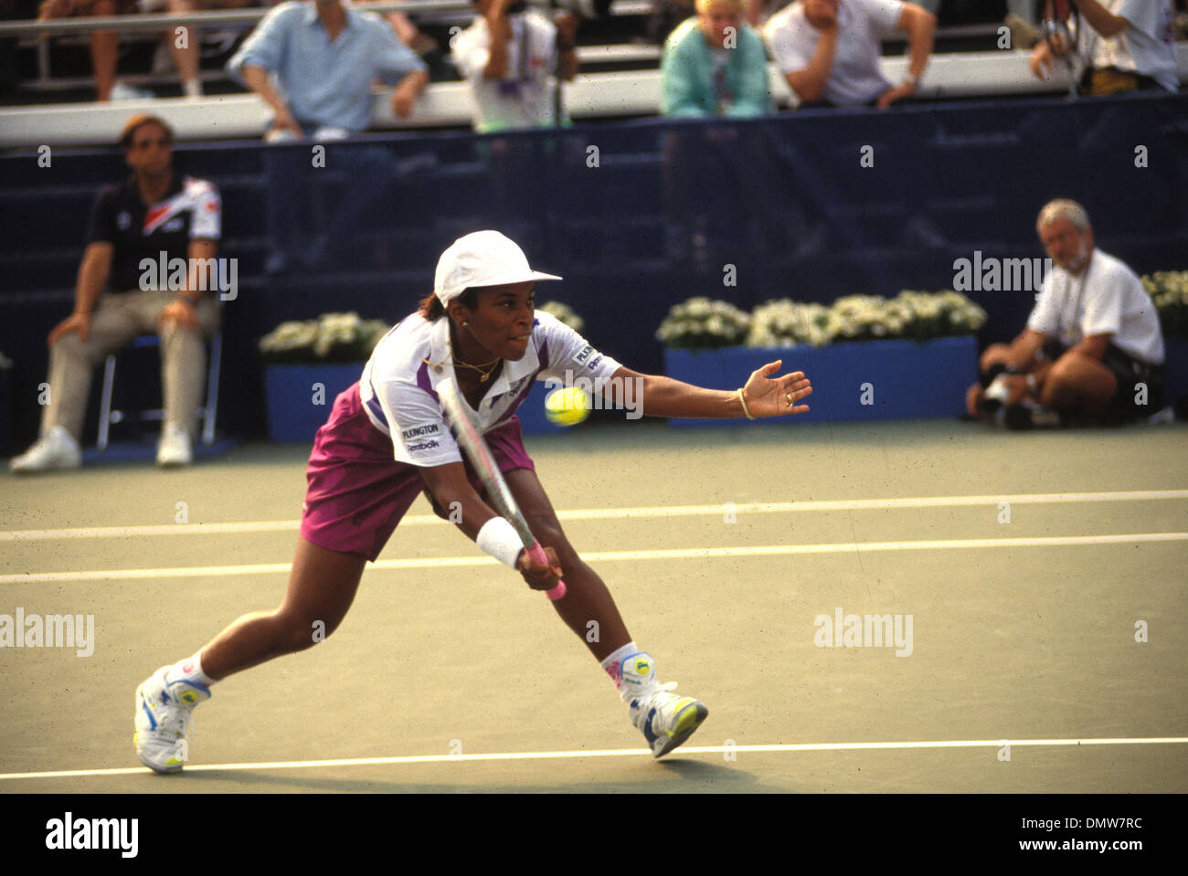 Sep 01, 1990; Los Angeles, CA, USA; Tennis Pro ZINA GARRISON at the US ...
