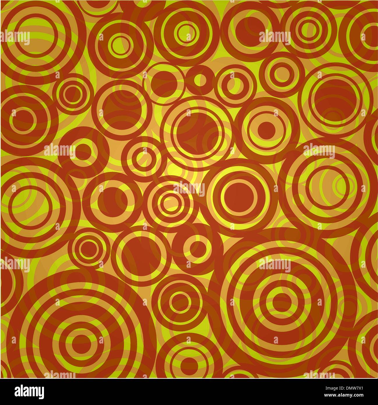 brown circles retro background Stock Vector Image & Art - Alamy
