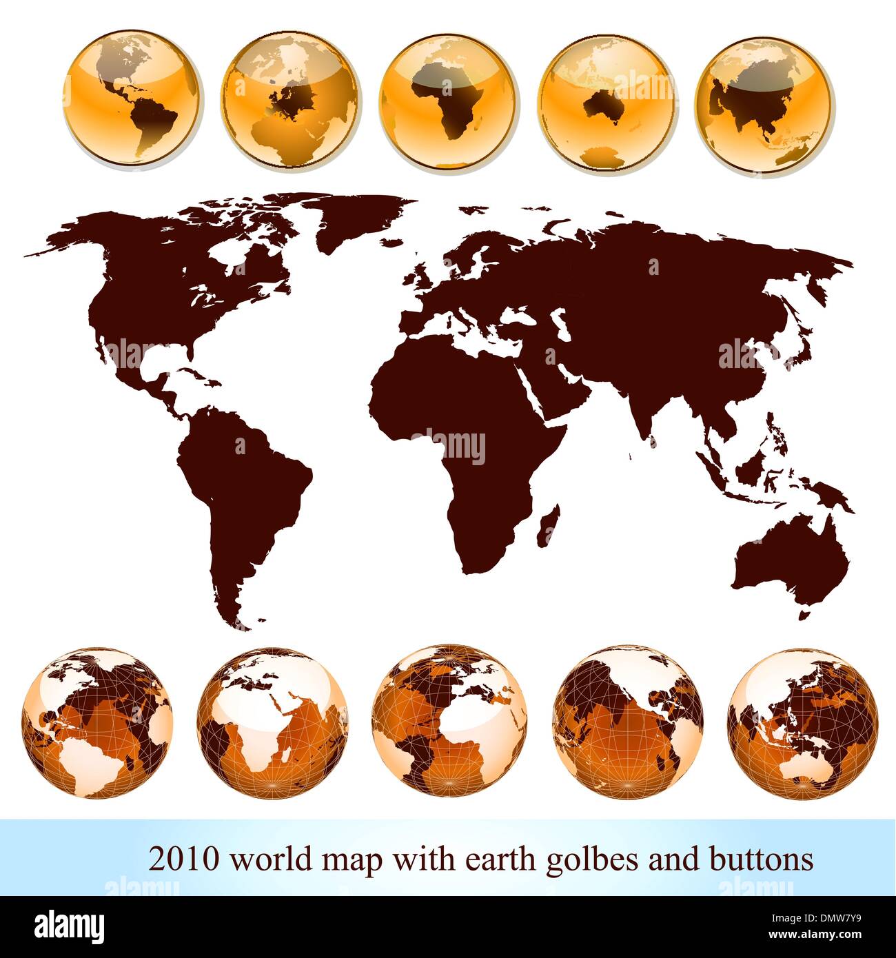 Editable world map hi-res stock photography and images - Alamy