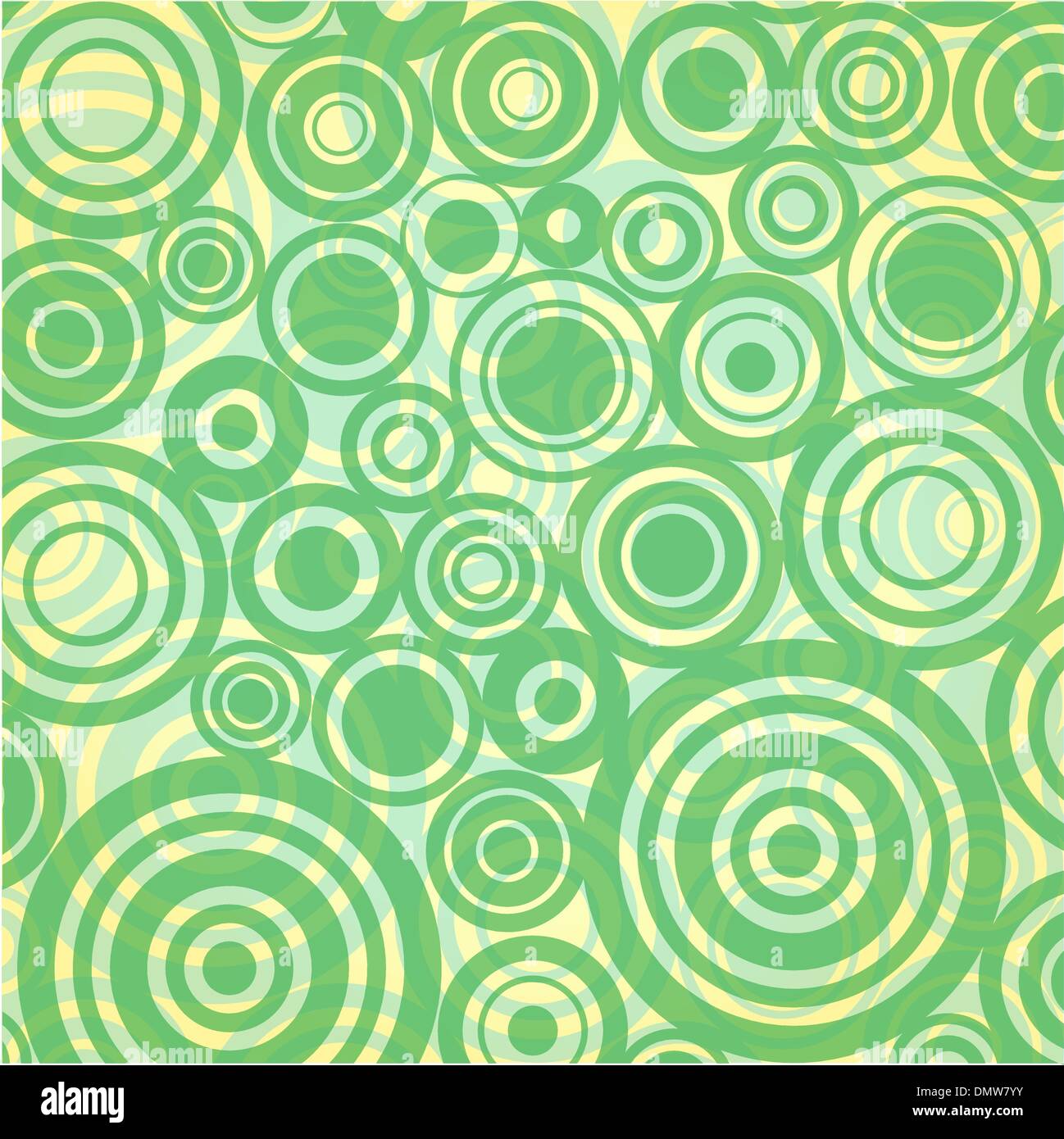 green circles retro background Stock Vector Image & Art - Alamy