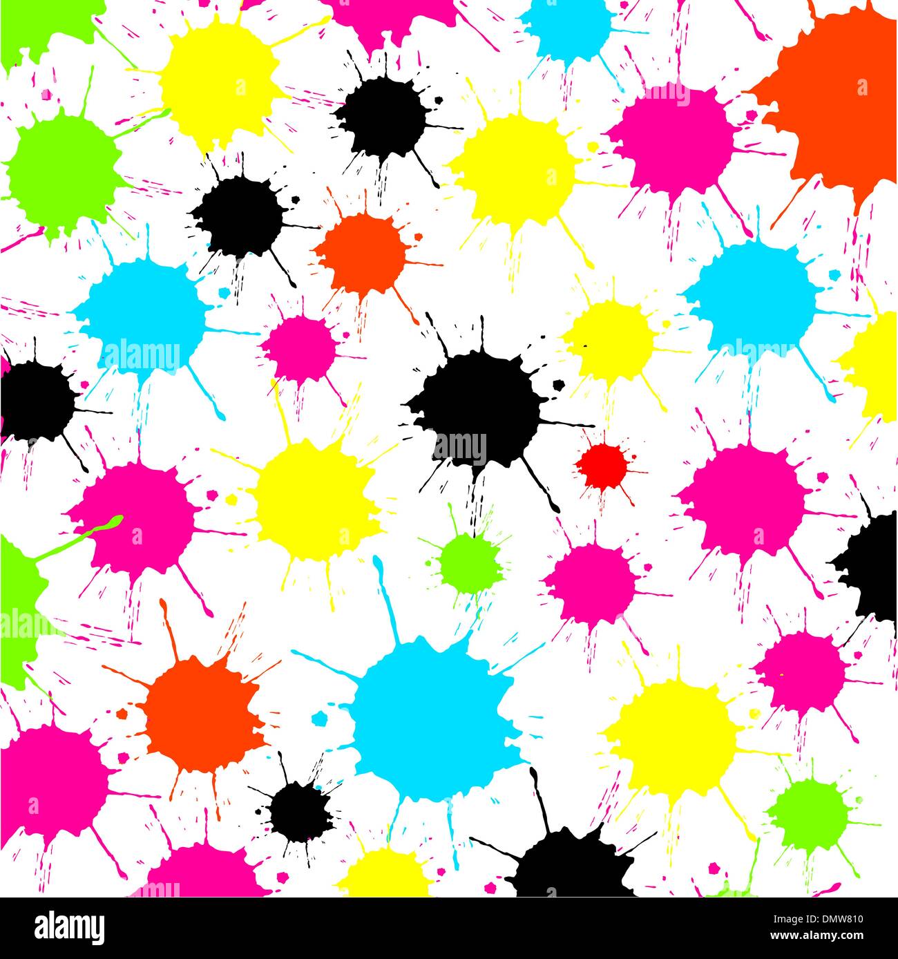 colored splash white background Stock Vector Image & Art - Alamy