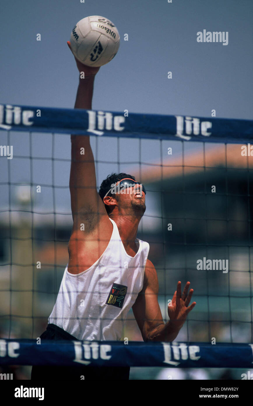 May 23, 1996; San Francisco, CA, USA; MIKE DODD at the AVP Professional ...