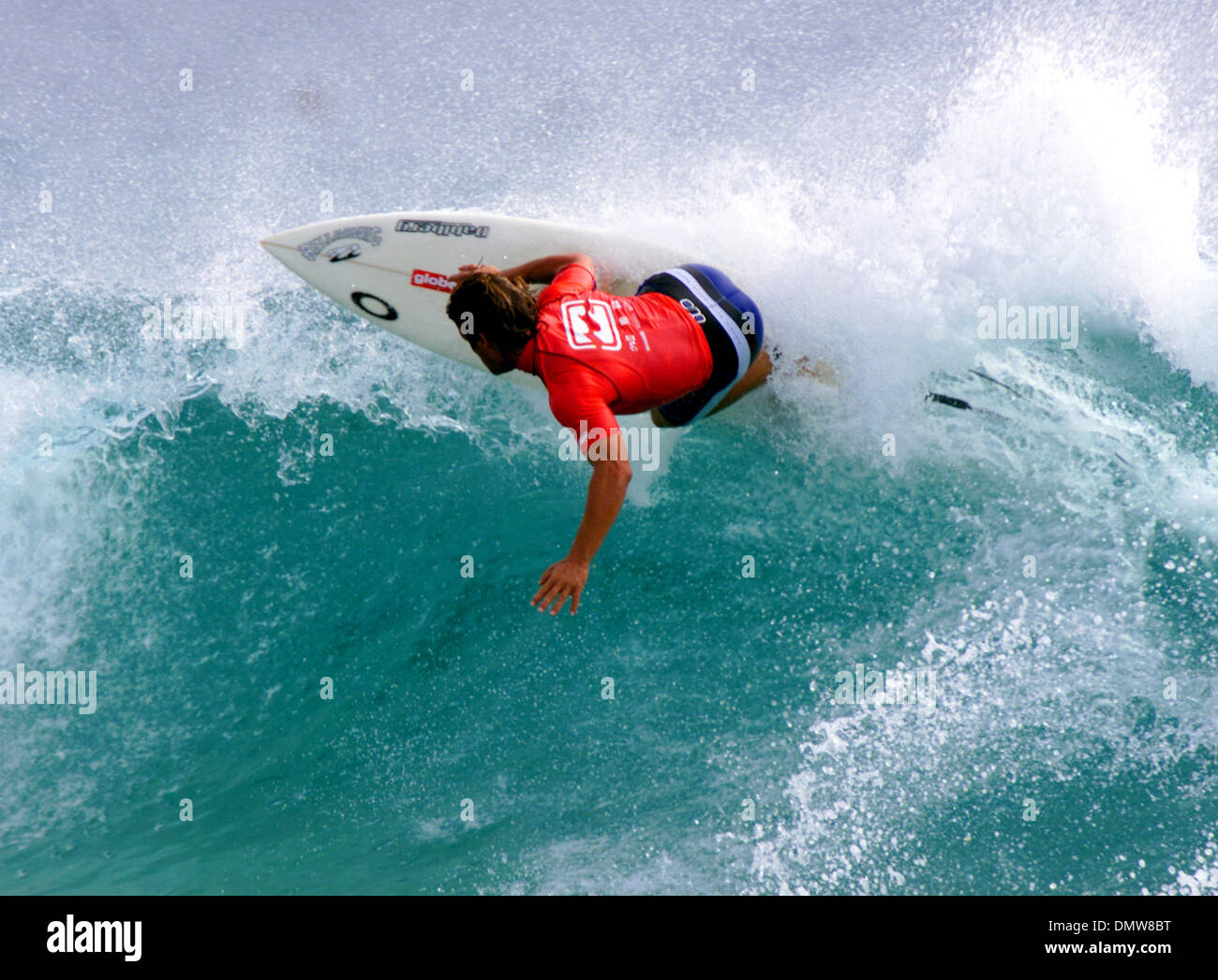 Mar 14, 2000; Queensland, Australia; World champion surfer MARK ...