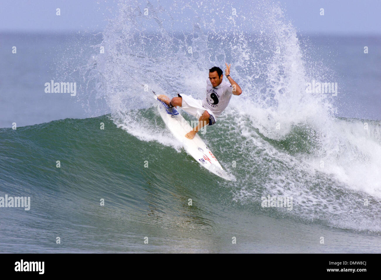 Aug 16, 2000; Lacanau, France; Hawaiian surfer SHANE DORIAN currently ...