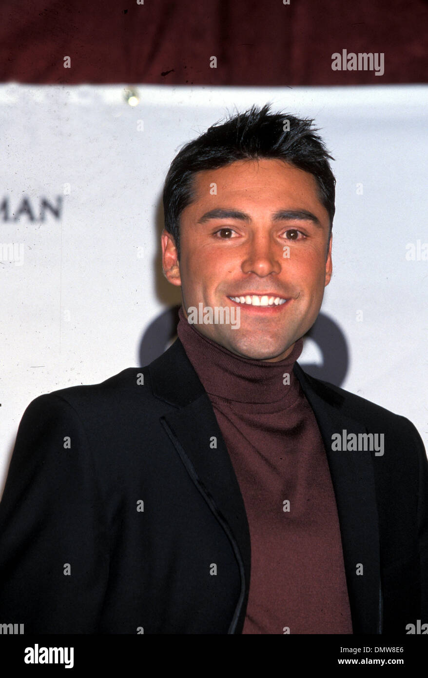 Oct 26, 2000; New York, NY, USA; Boxer OSCAR DE LA HOYA @ the GQ Man Of ...
