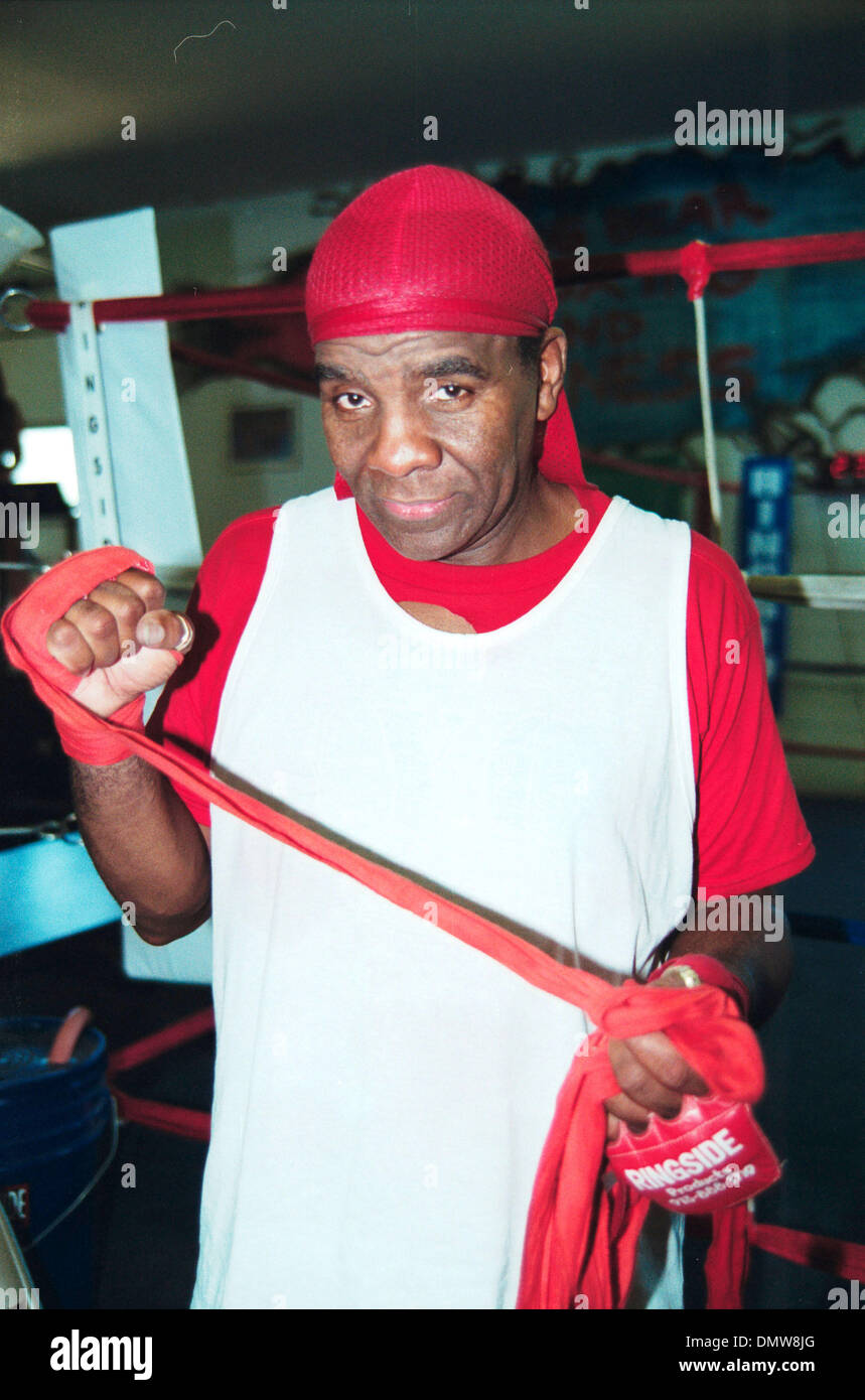 Jul 11, 2001; Big Bear Lake, California, USA; ! Famous boxing cutman ...