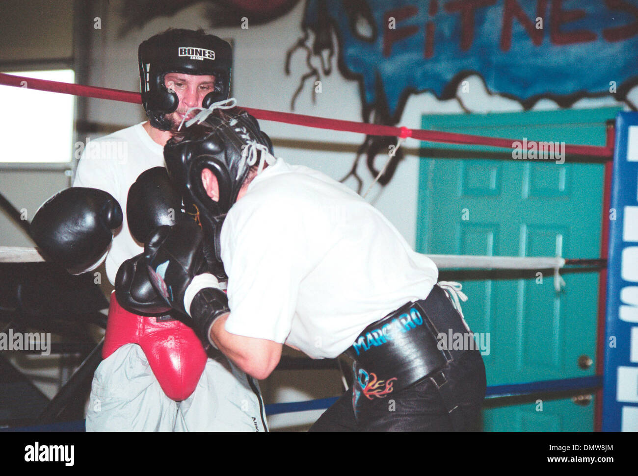Jul 11, 2001; Big Bear Lake, California, USA; ! Champion boxer BONES ...