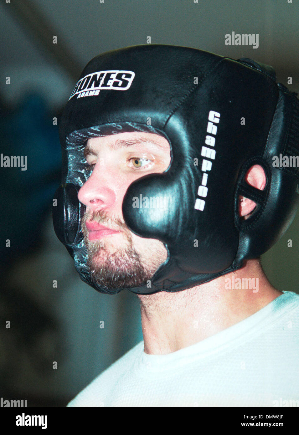 Jul 11, 2001; Big Bear Lake, California, USA; ! Champion boxer BONES ...