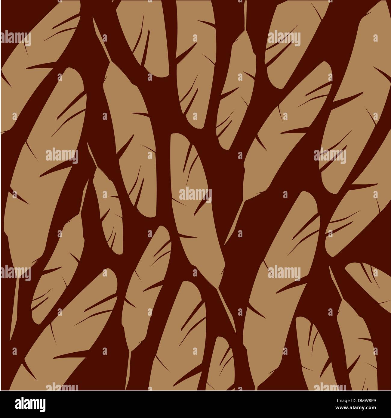 cream feathers on chocolate background Stock Vector Image & Art - Alamy