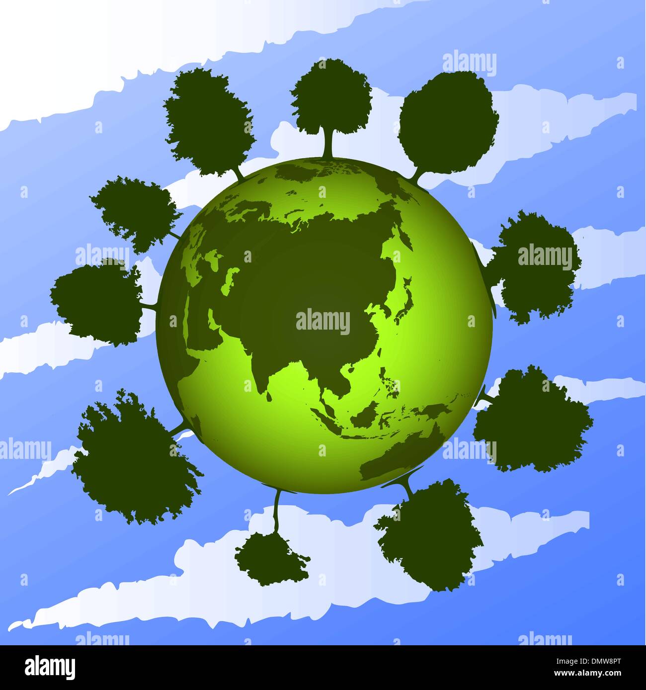 Water on earth Stock Vector Images - Alamy