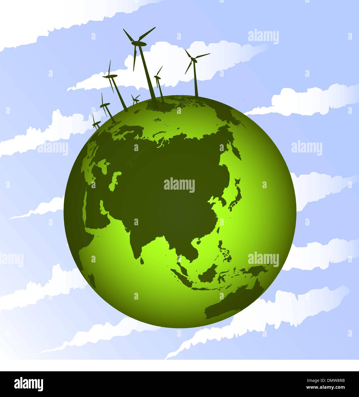 Sky earth Stock Vector Images - Alamy