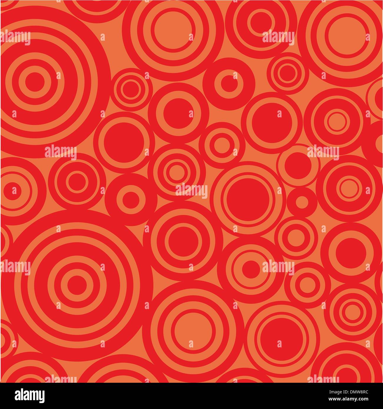 retro red circles background Stock Vector Image & Art - Alamy