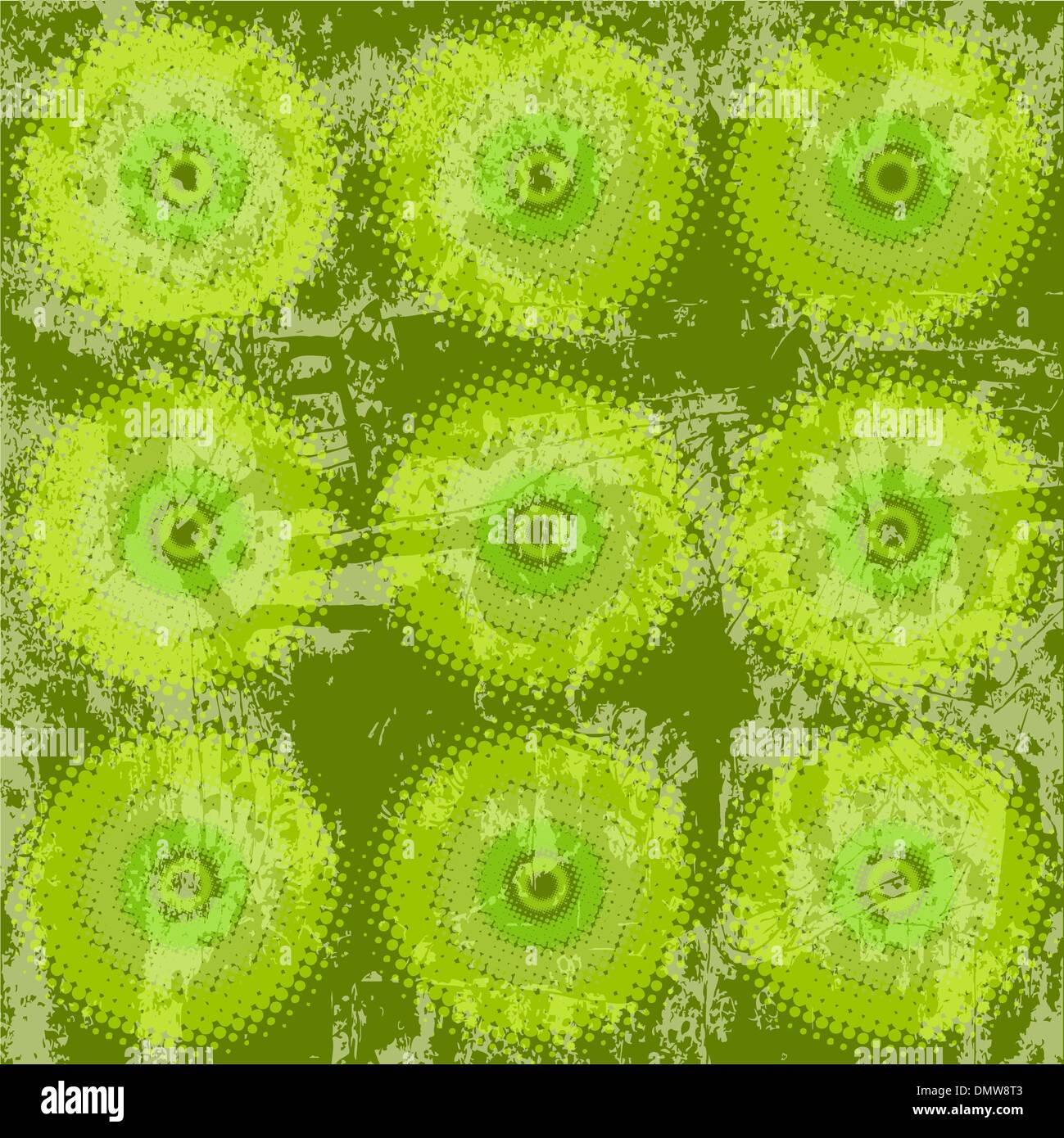 Green circles vector hi-res stock photography and images - Alamy