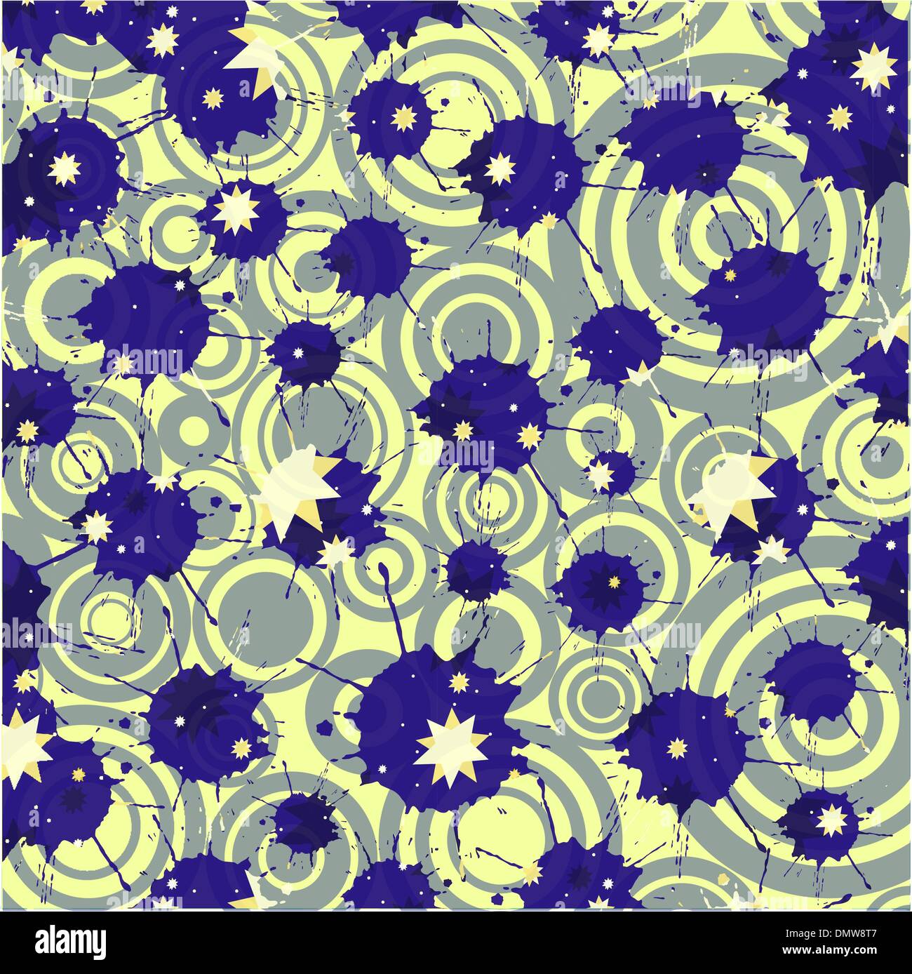 splash with stars and circles background Stock Vector Image & Art - Alamy