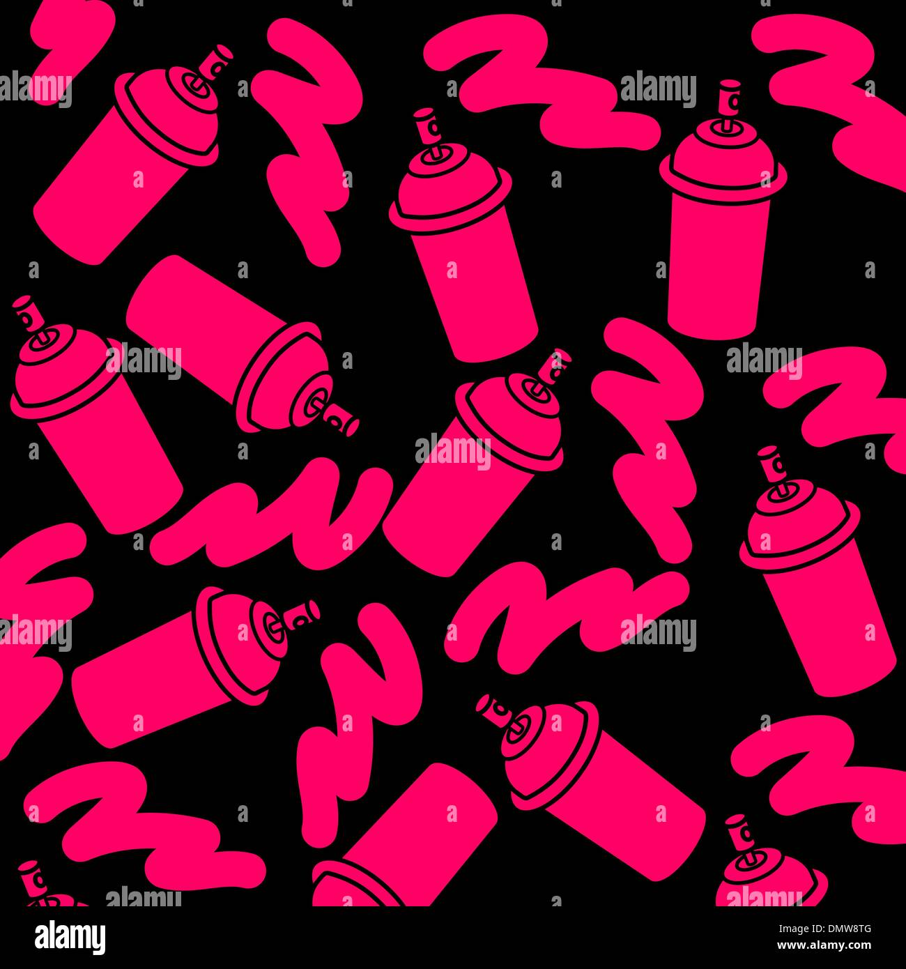 Can pink paint isolated Stock Vector Images - Alamy