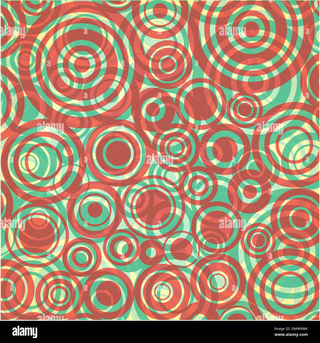 Red background green circle Stock Vector Images - Alamy