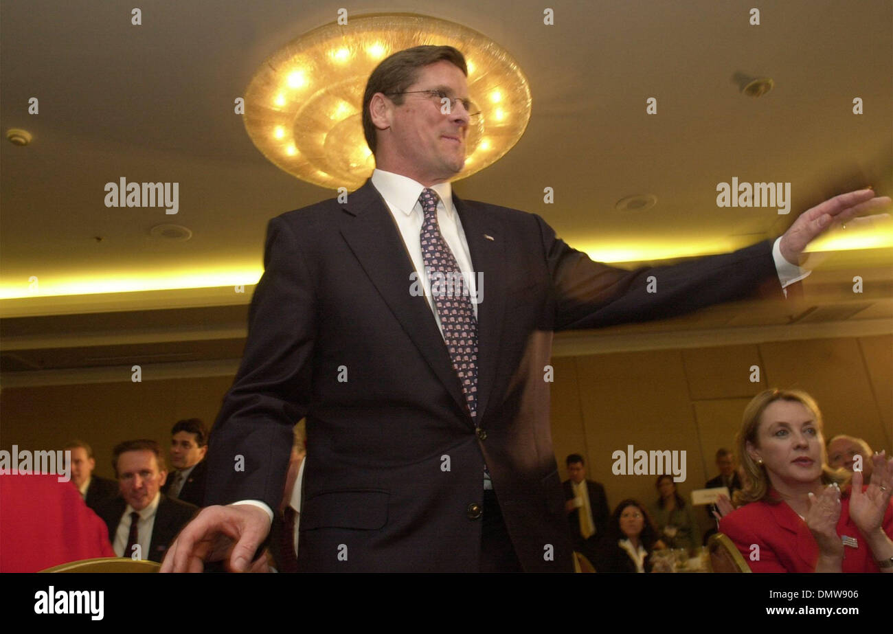 Mar 06, 2002; Los Angeles, PA, USA; Republican nominee for Governor of ...