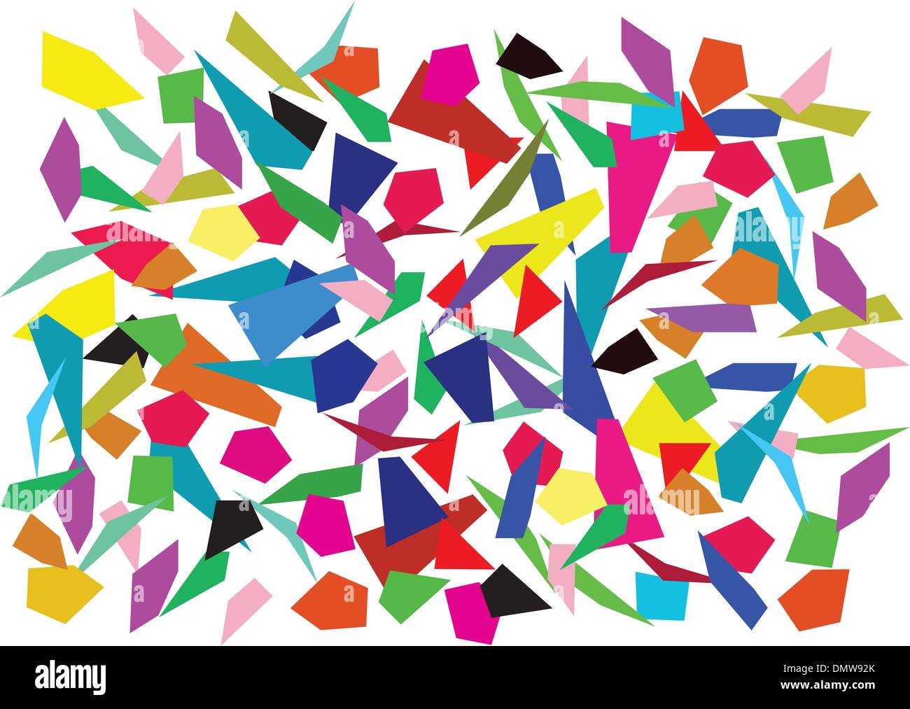 vector background of colorful splinters Stock Vector Image & Art - Alamy