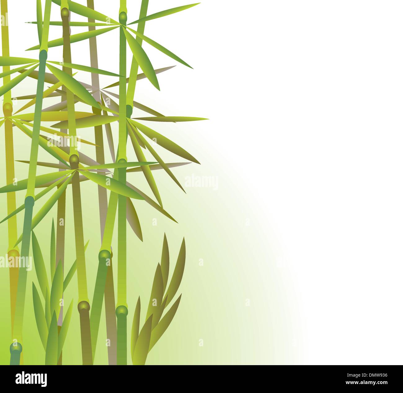 Blur green tree forest Stock Vector Images - Alamy