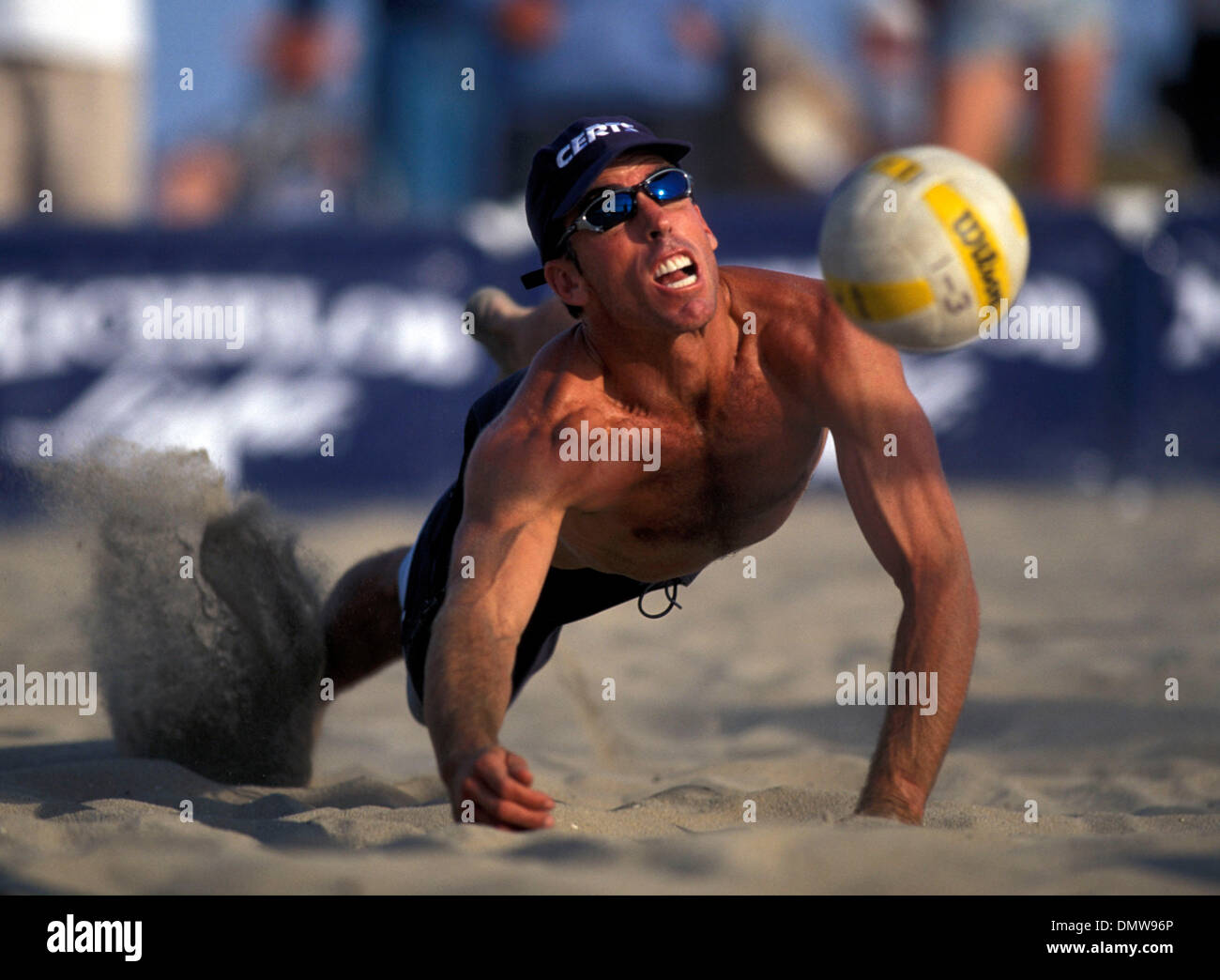 May 29, 2002; Huntington Beach, CA, USA BRIAN LEWIS at the AVP ...