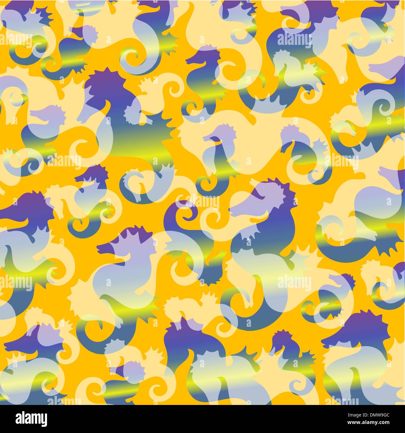 White and yellow on blue Stock Vector Images - Alamy