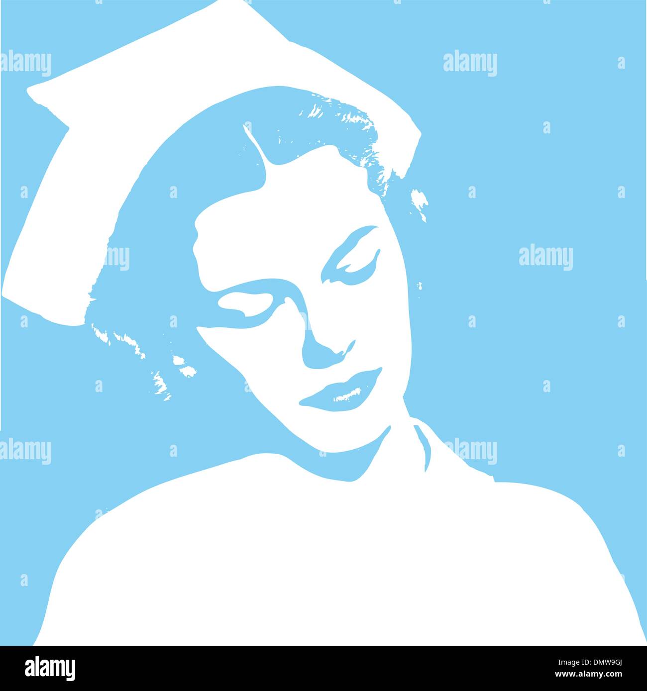 Retro nurse hi-res stock photography and images - Alamy