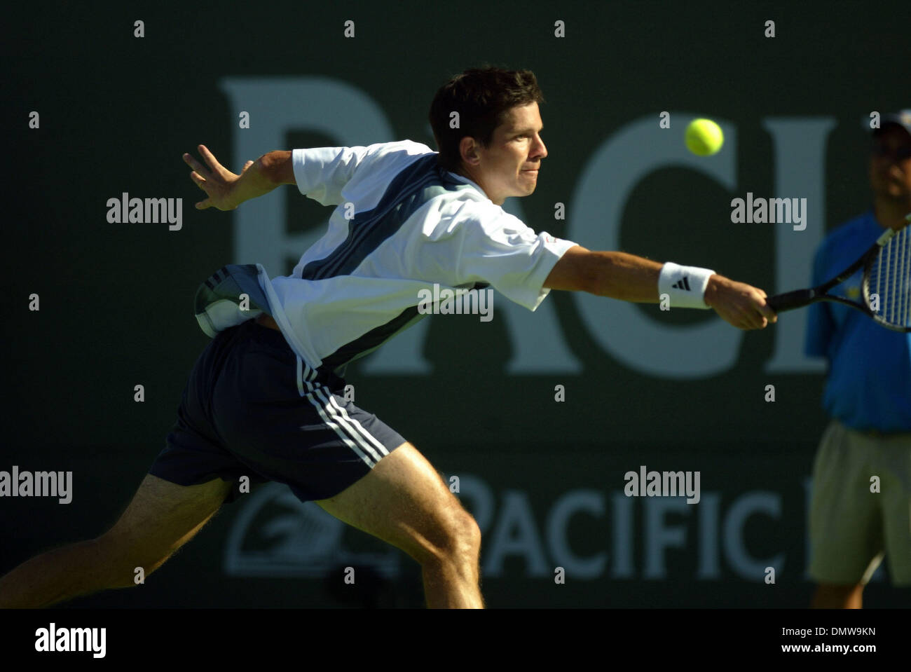 Mar 21, 2004; Indian Wells, California, USA; TIM HENMAN at the Indian ...