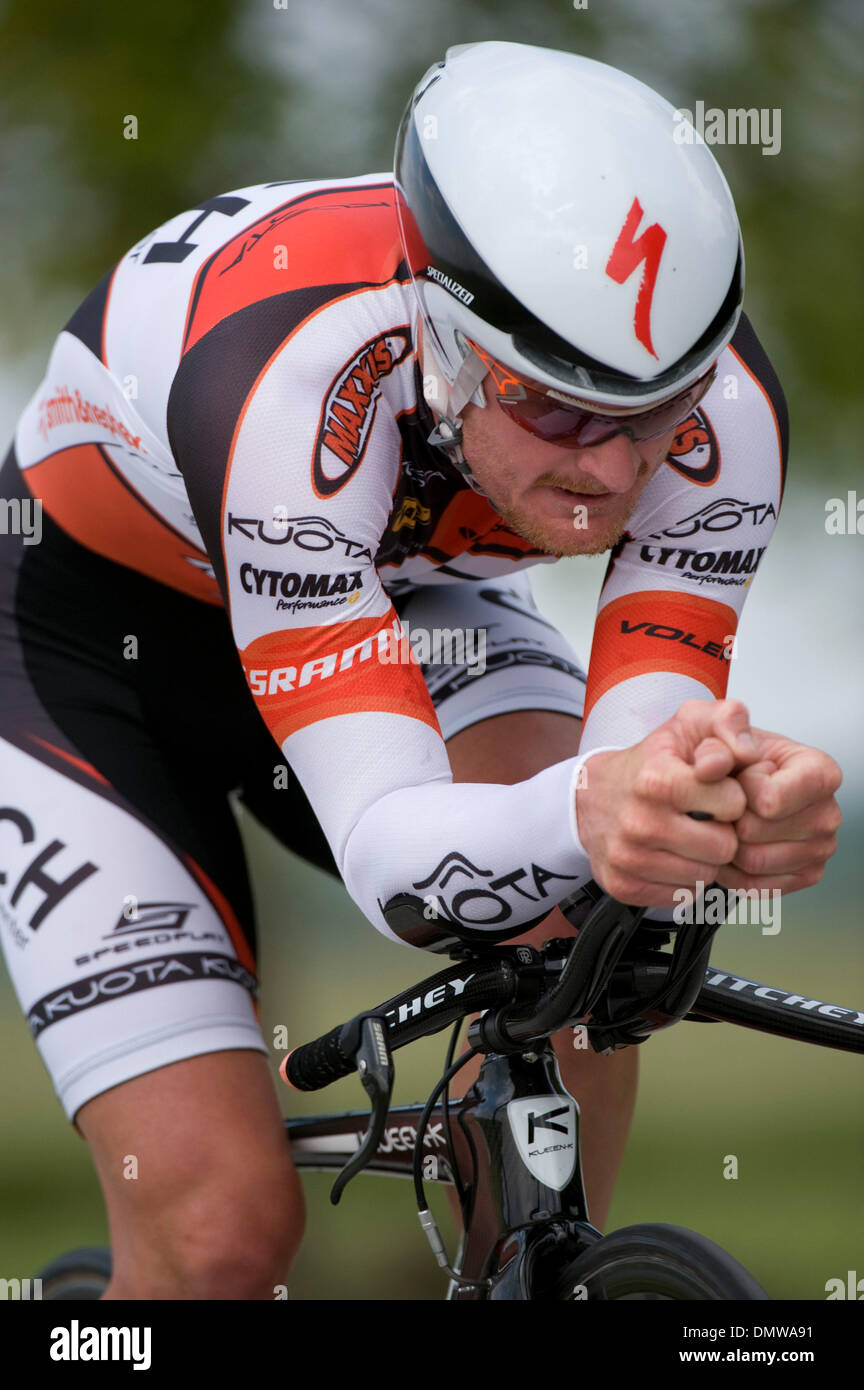 Sep. 07, 2009 - St. Louis, Missouri, U.S. - Cyclist FLOYD LANDIS ...