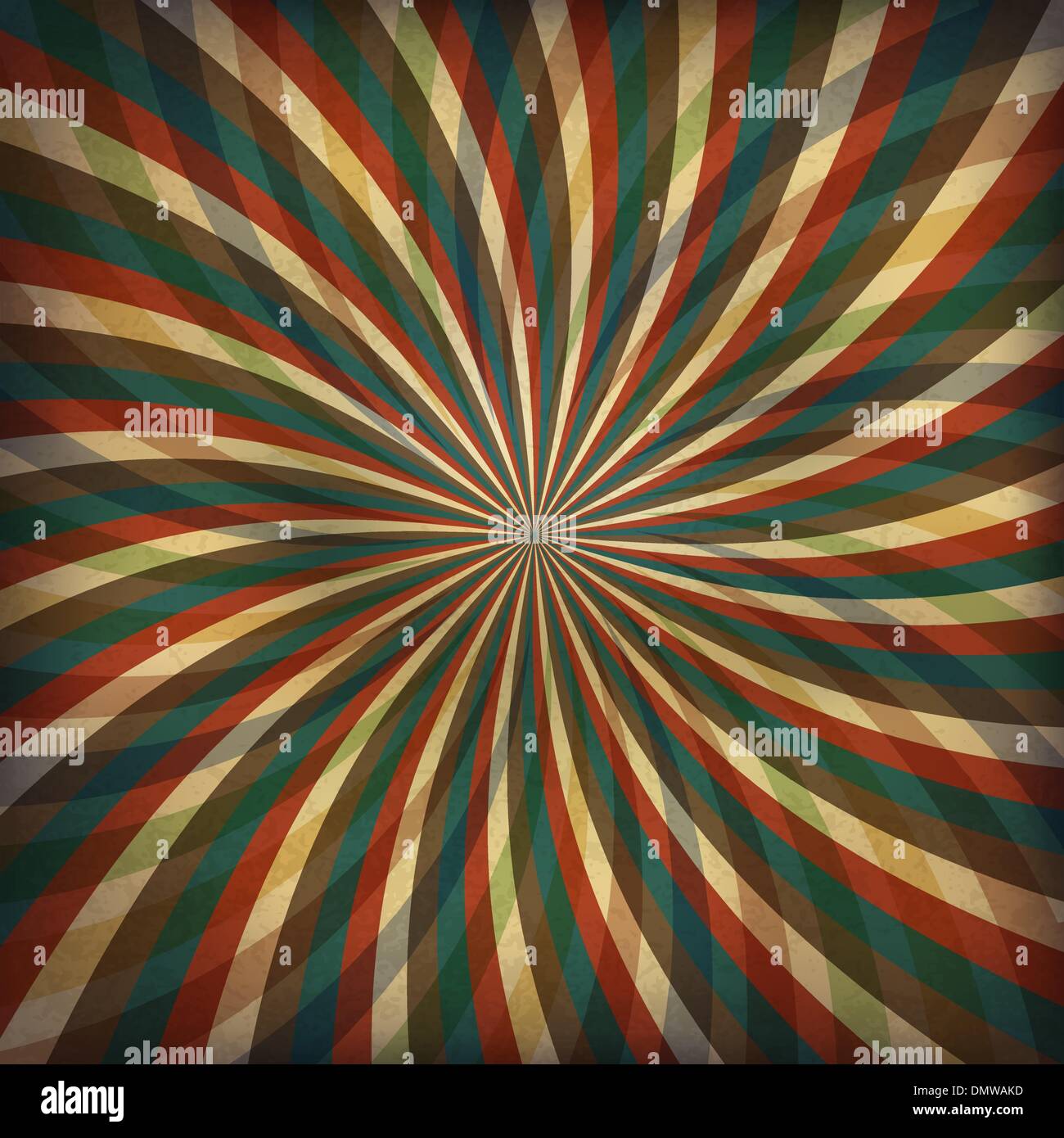 Grunge swirl rays retro Stock Vector Images - Alamy