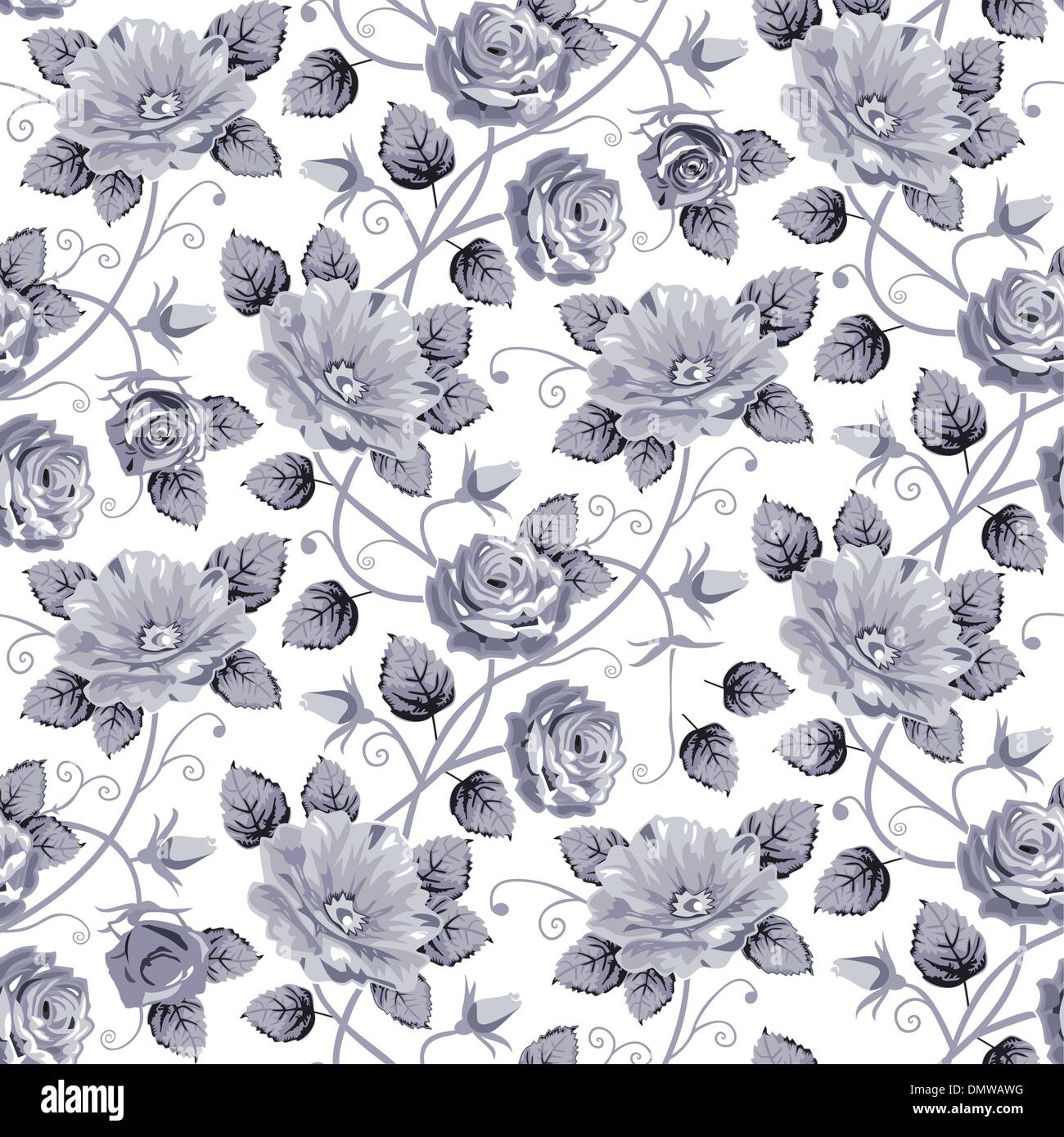 Roses for you Stock Vector Images - Alamy