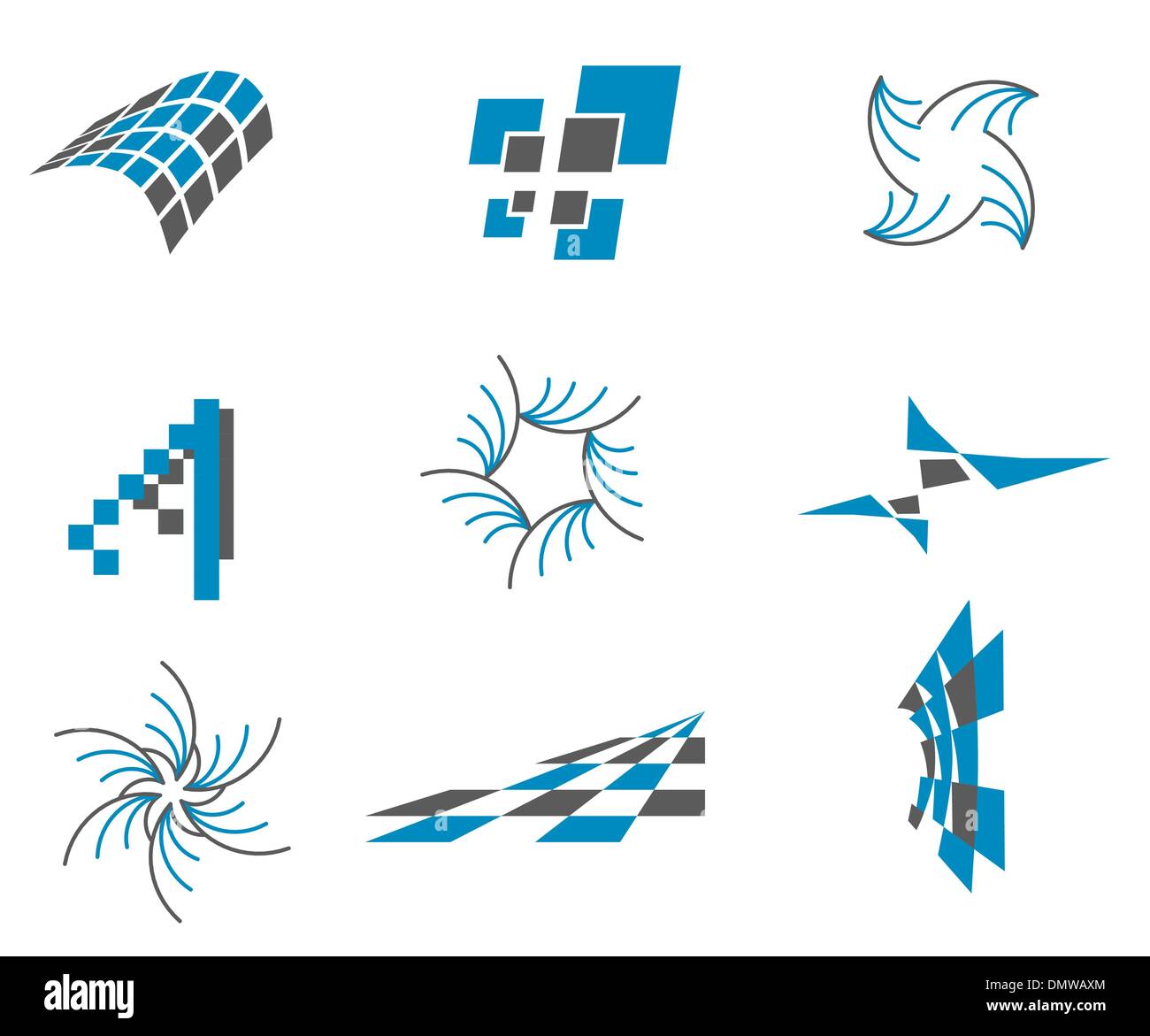 Shape collection Stock Vector Images - Alamy