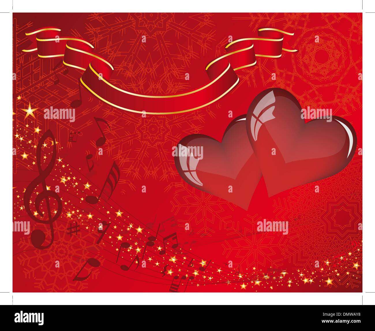 St valentine card Cut Out Stock Images & Pictures - Alamy
