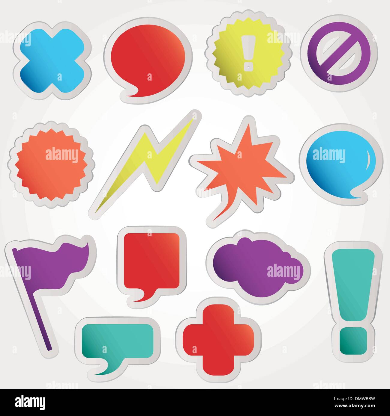 vector elements set Stock Vector Image & Art - Alamy