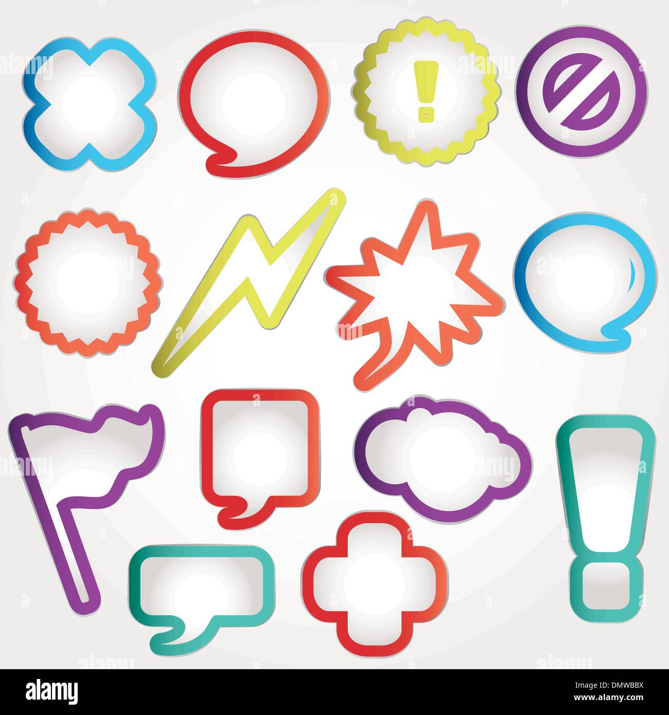 vector elements set Stock Vector Image & Art - Alamy
