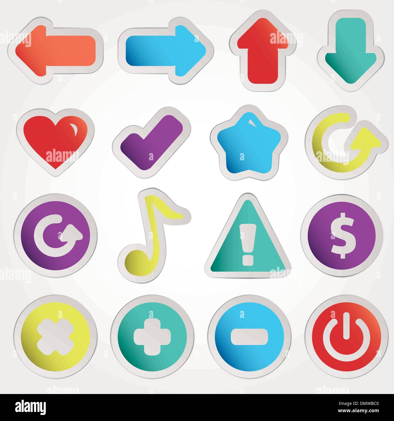 vector elements set Stock Vector Image & Art - Alamy