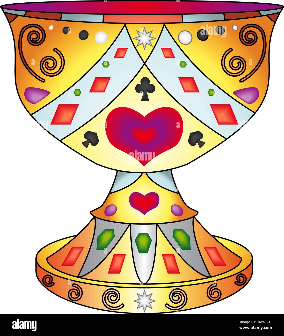 Bowl Holy Grail Stock Vector Image & Art - Alamy