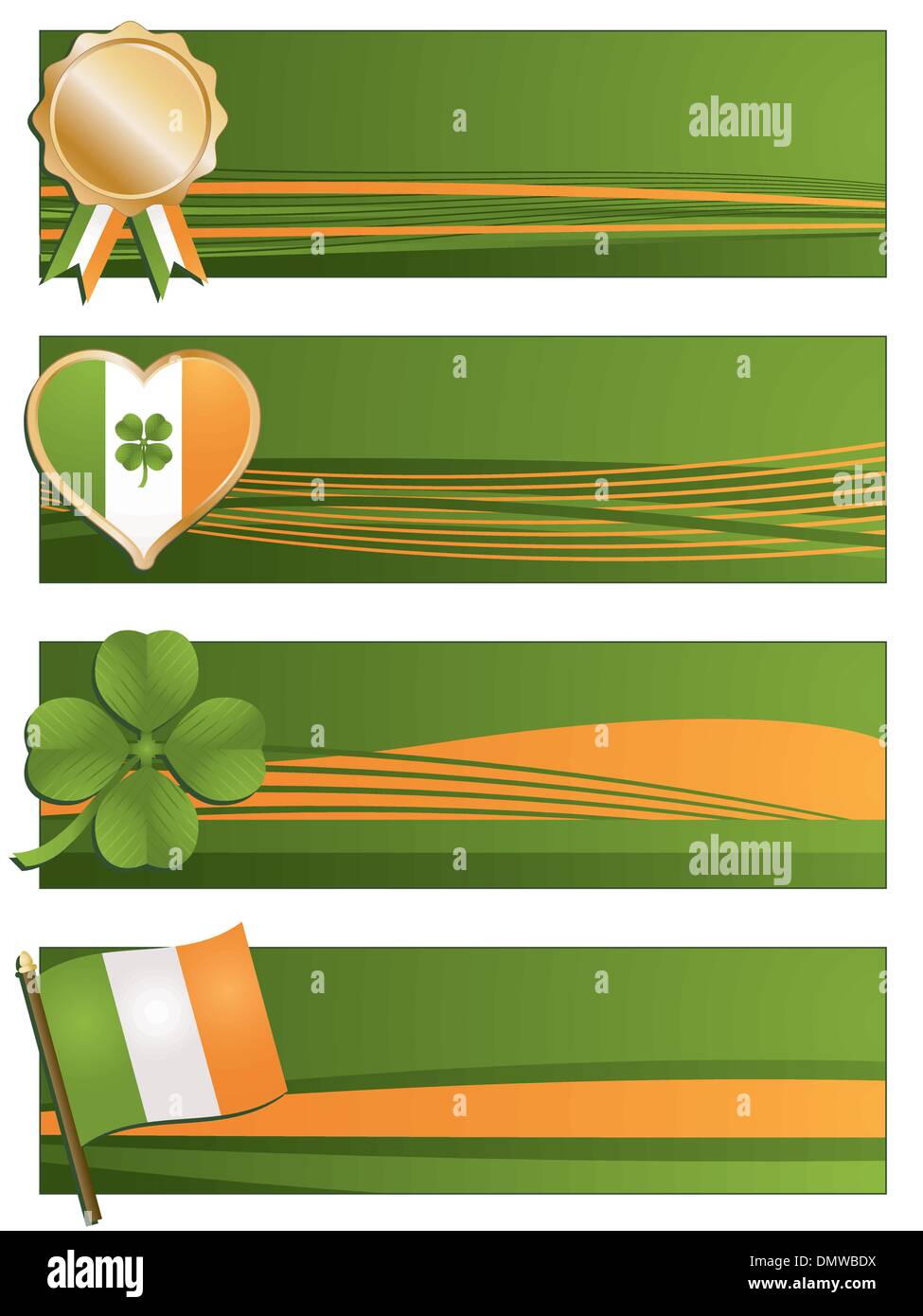 Irish vectors hi-res stock photography and images - Alamy